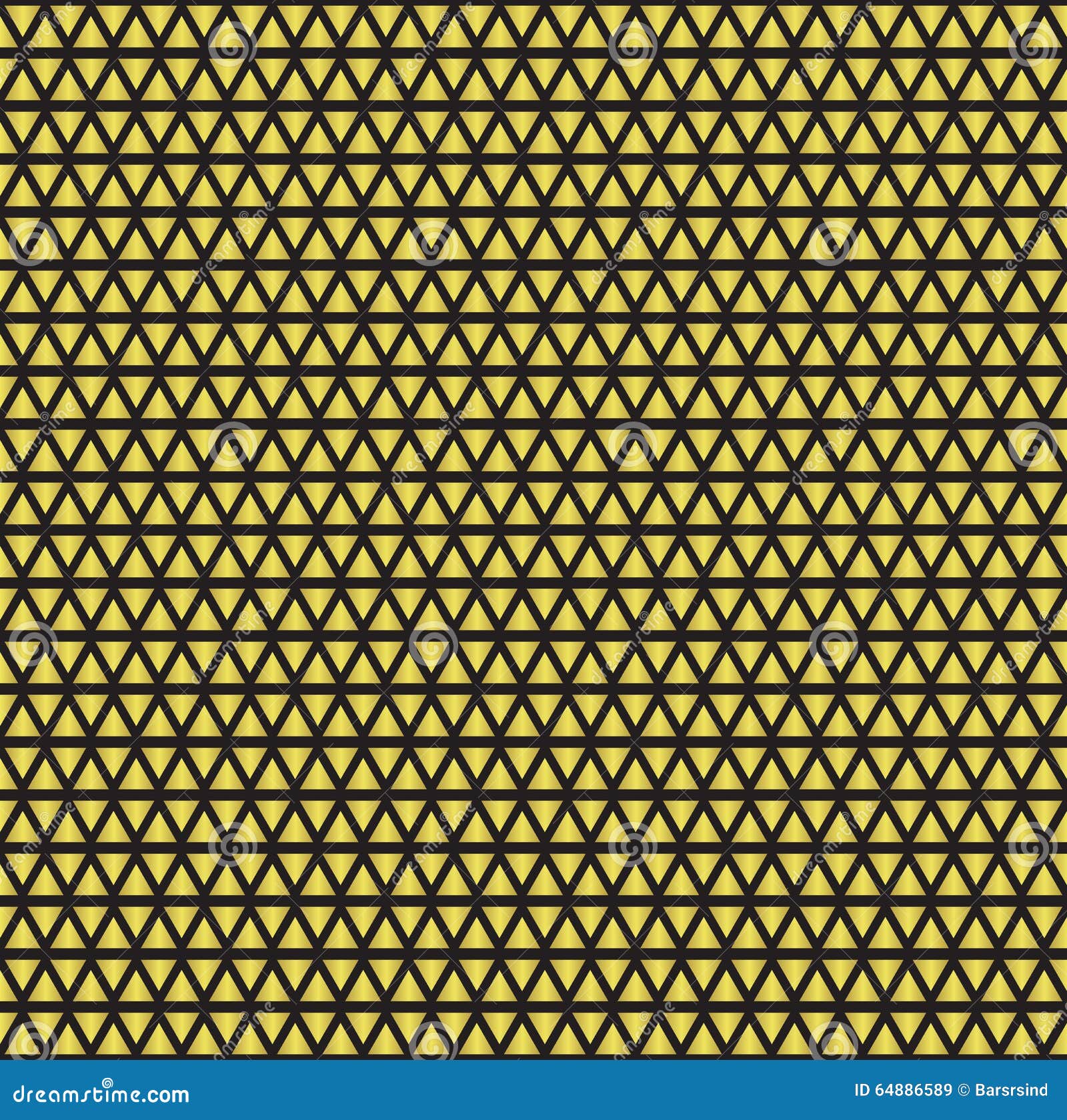 Seamless Geometric Gold Pattern Stock Illustration - Illustration of ...