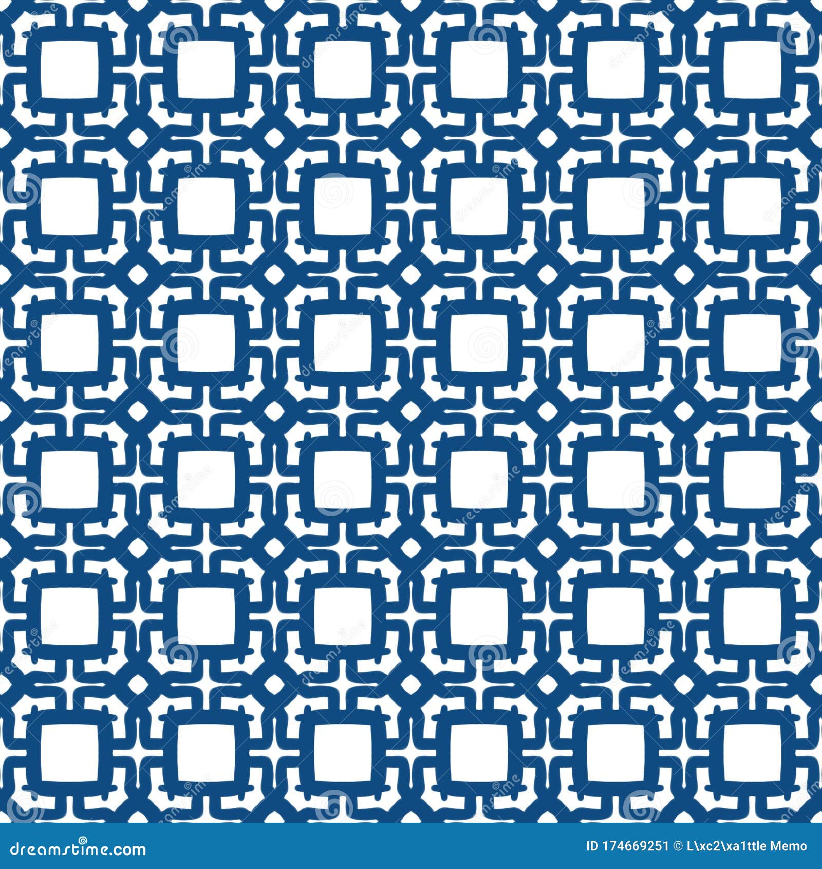 Seamless Geometric Grid Pattern in Classic Style. Repeating Linear ...