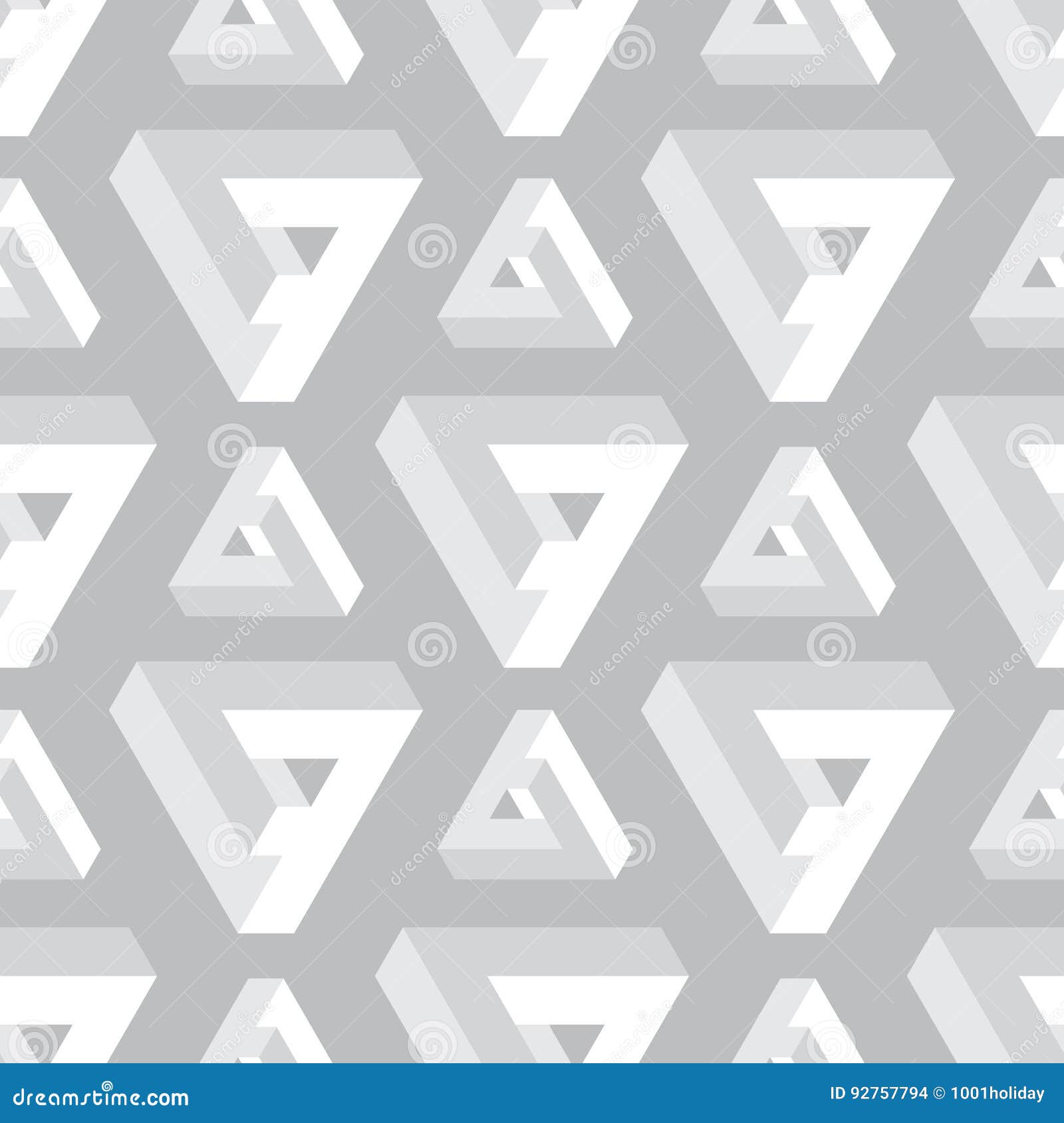 Seamless Geometric Imagination Pattern Stock Vector - Illustration of ...