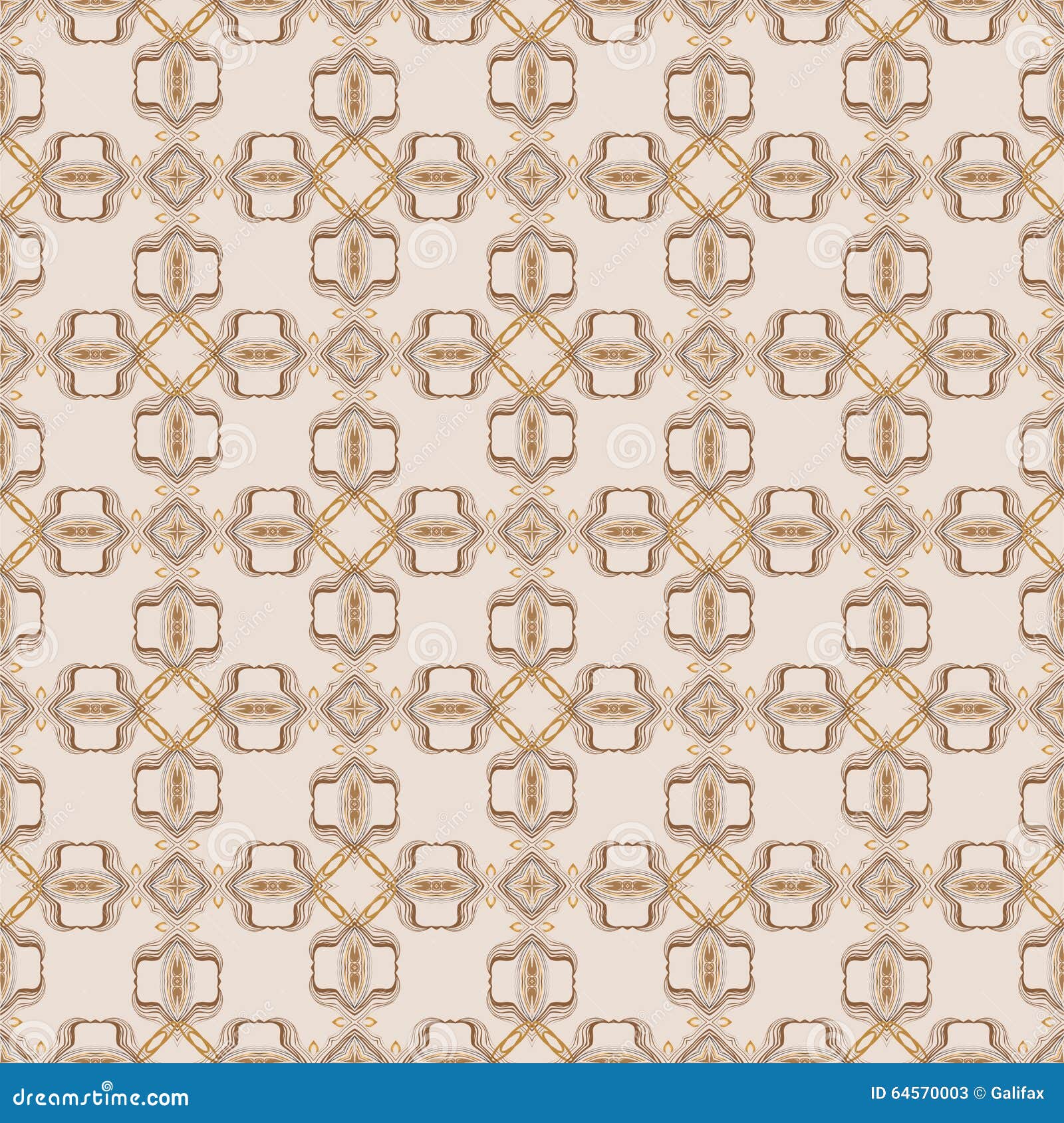 Seamless Geometric Islamic Pattern Stock Vector - Illustration of blob ...