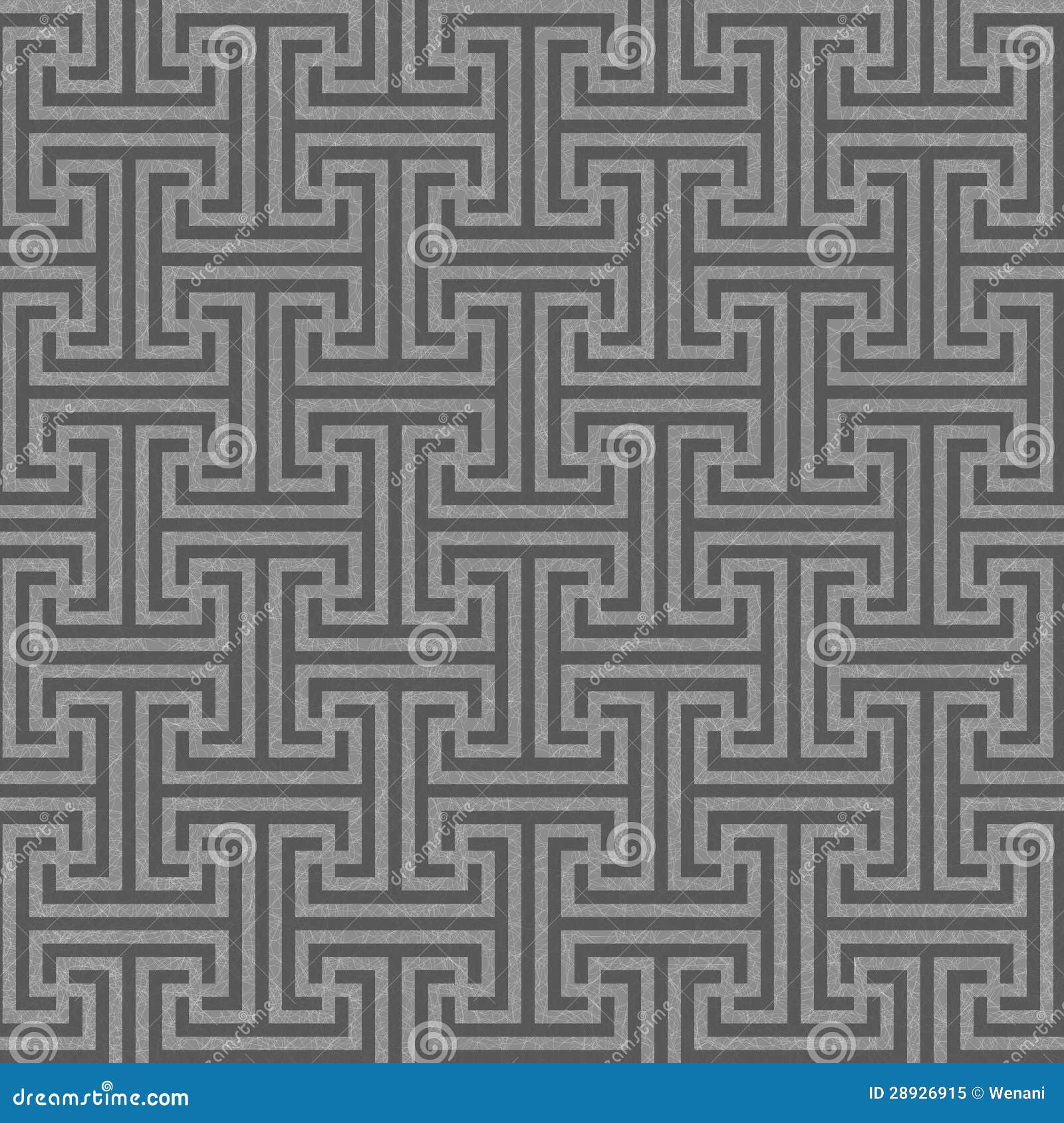 Seamless Geometric Key Pattern Stock Vector - Illustration of greying ...