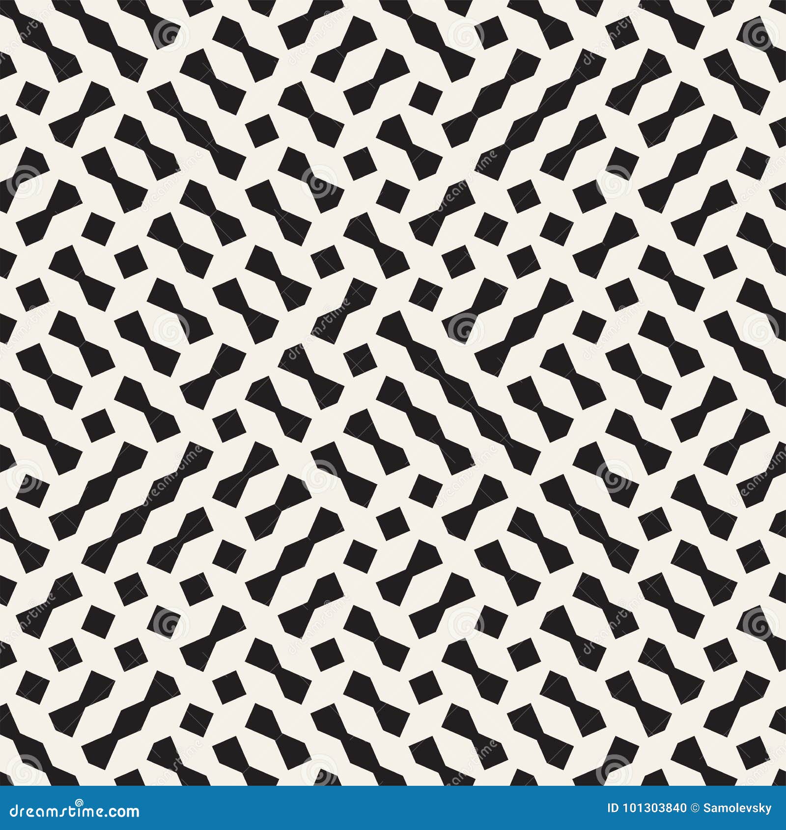 Seamless Geometric Lattice Pattern. Stock Vector - Illustration of ...