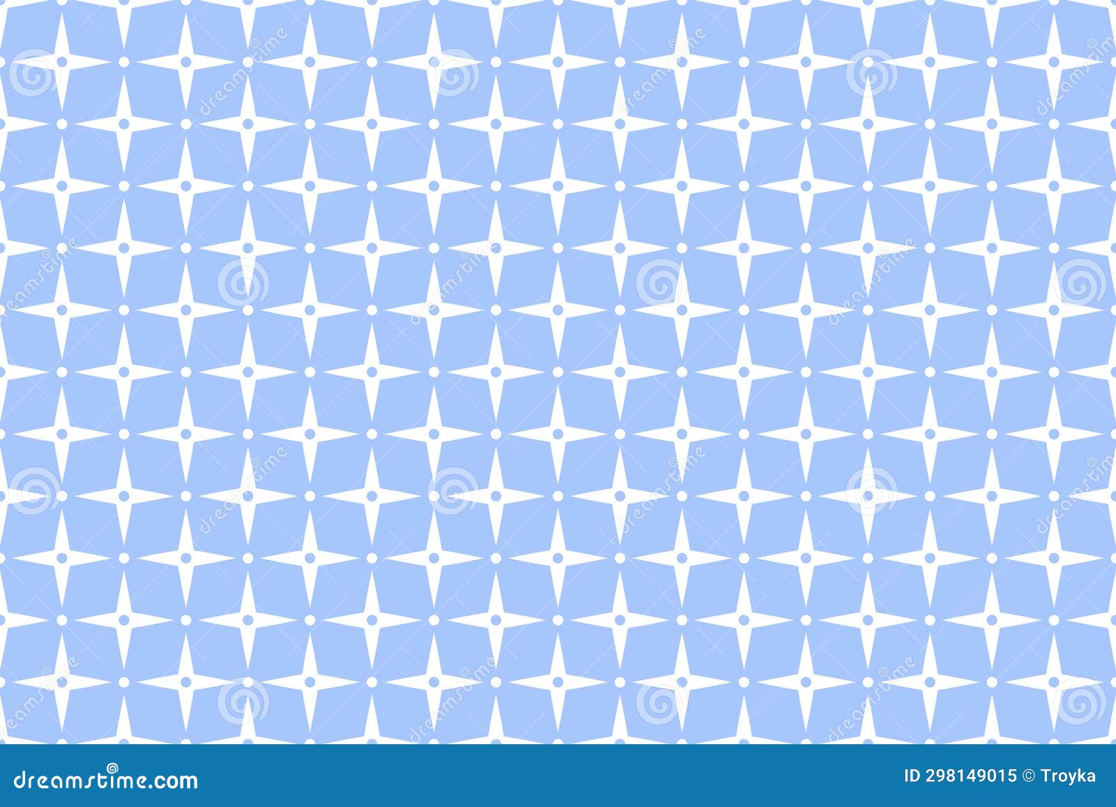 Seamless Geometric Light Blue Pattern and Texture Stock Vector ...