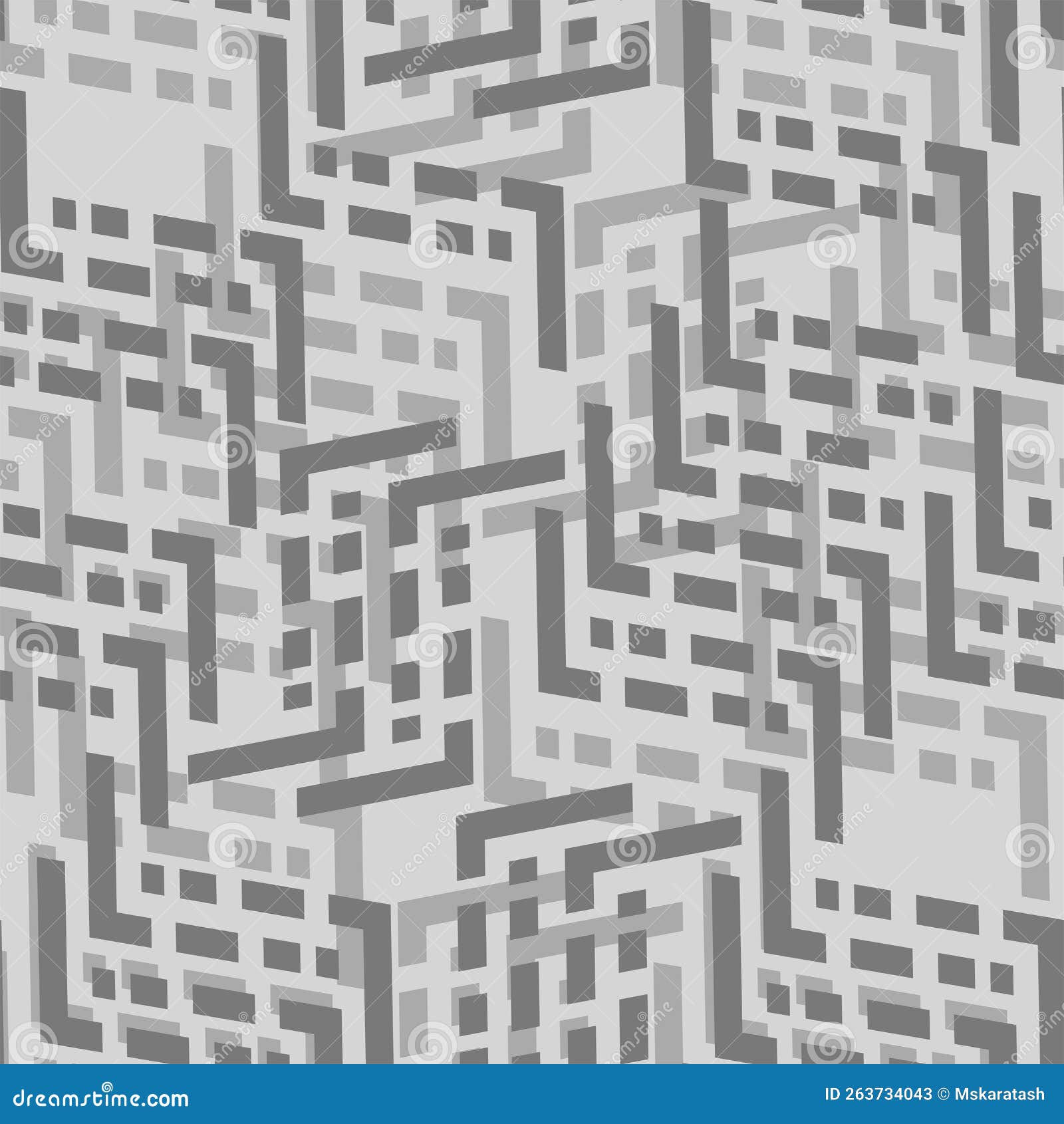 Seamless Geometric Lines Texture Pattern Vector. Decorative Interrior ...
