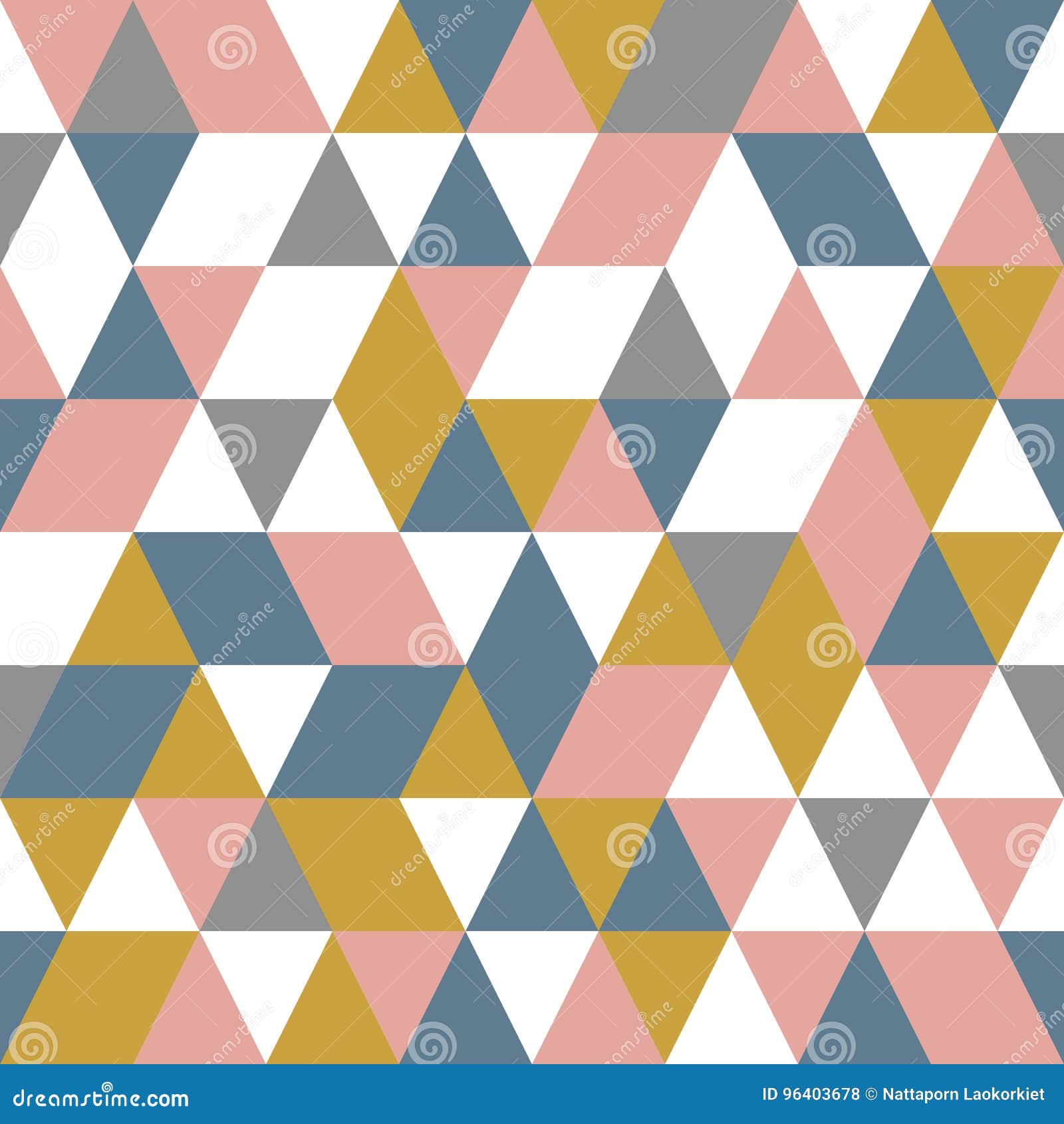 Seamless Geometric Pattern. Stock Vector - Illustration of color ...