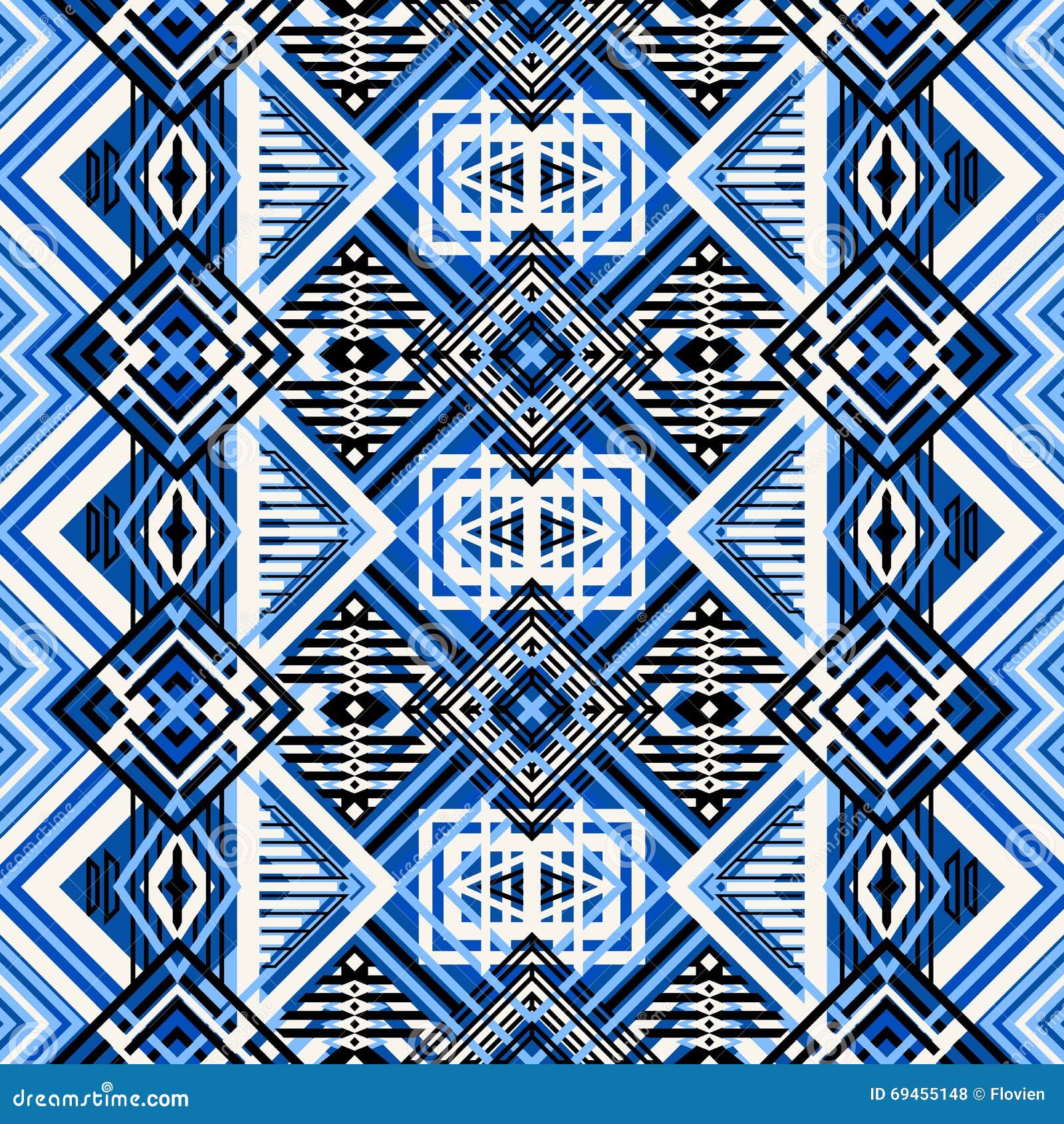 Black And Blue Patterns