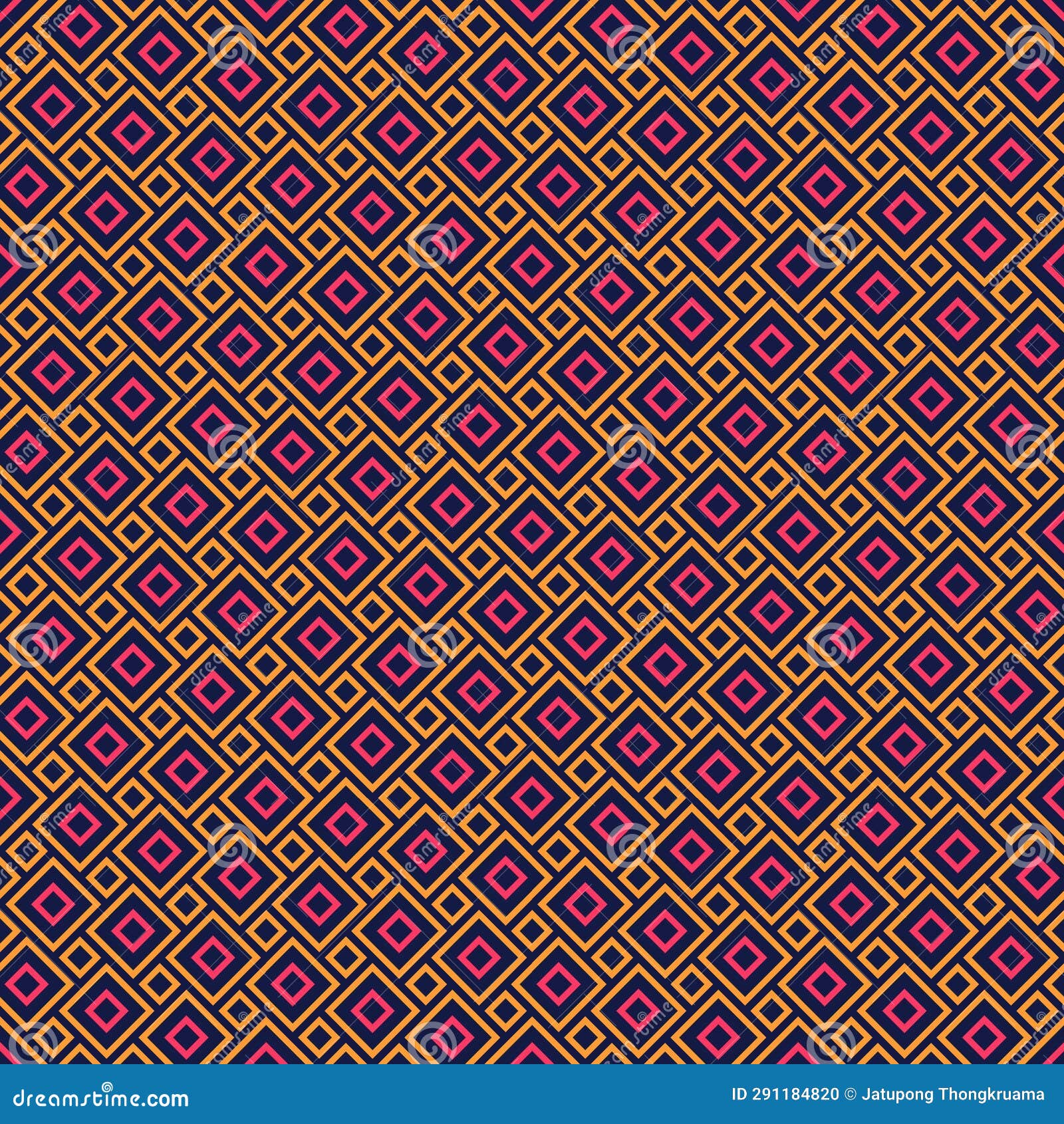 Seamless Geometric Pattern Based on Repetitive Simple Forms. Colorful ...