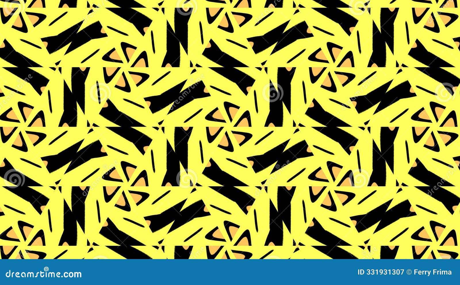 Seamless Geometric Pattern with Black Color on it Stock Illustration ...