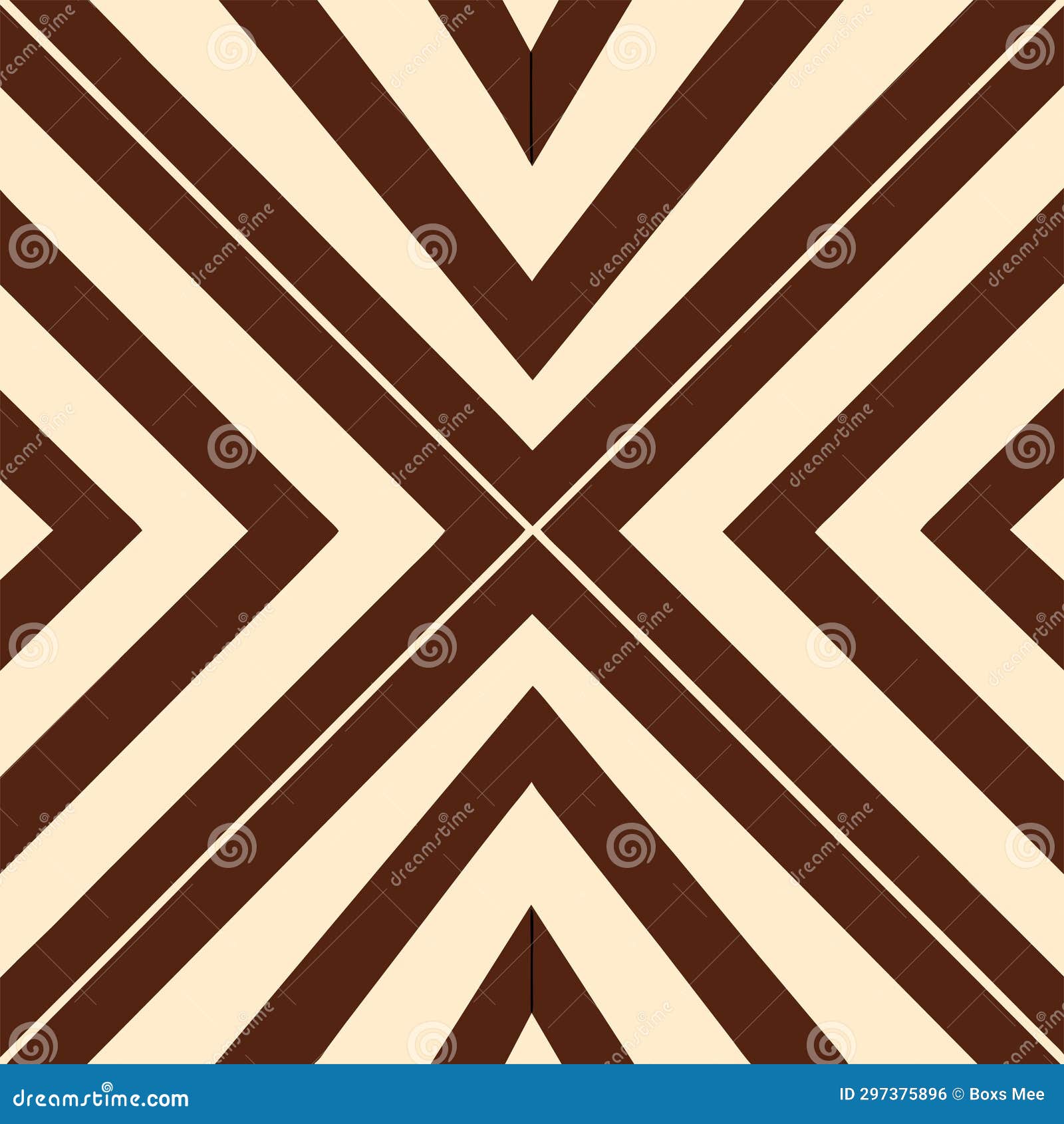 Seamless Geometric Pattern in Brown and Beige Colors. Abstract ...