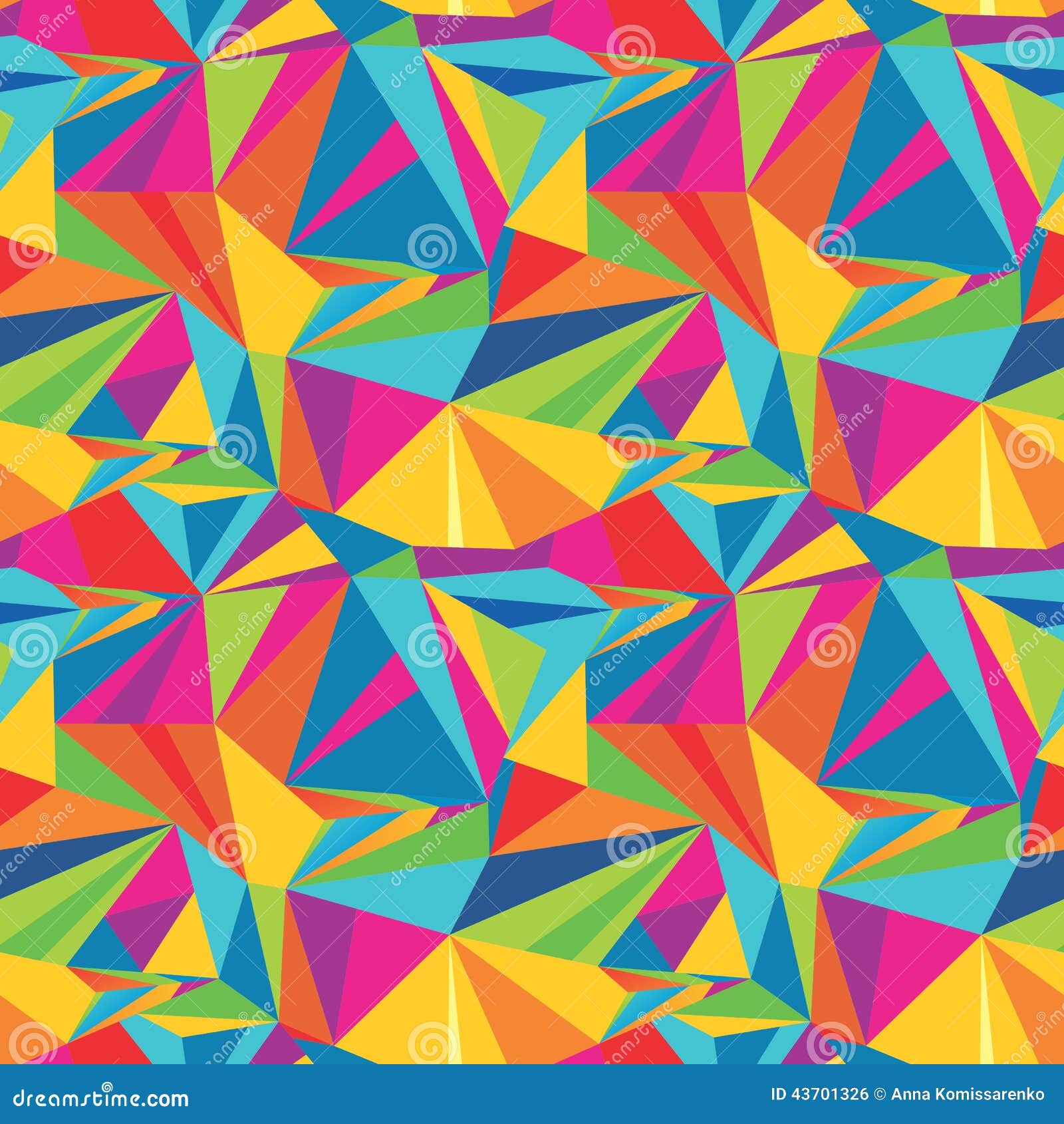 Seamless geometric pattern stock vector. Illustration of fashion - 43701326