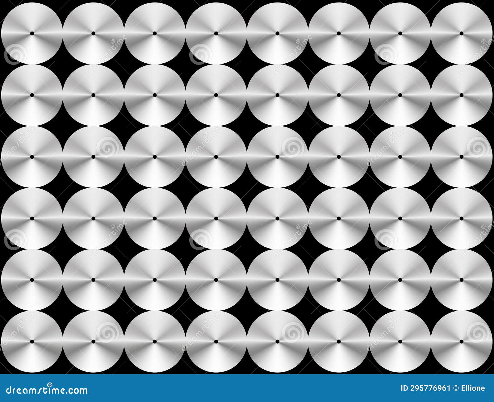 Seamless Geometric Pattern with Circles. Vector Illustration with ...