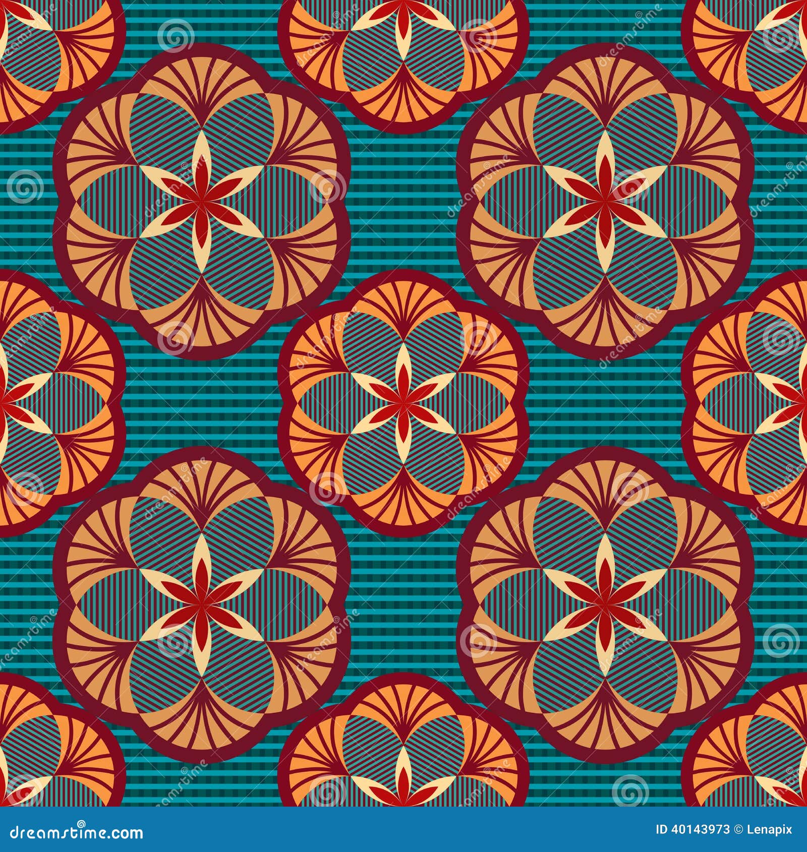 Seamless Geometric Pattern. Stock Illustration - Illustration of ...