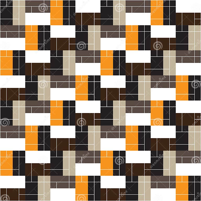 Seamless Geometric Pattern. Colored Rectangles. Vector. Stock Vector ...