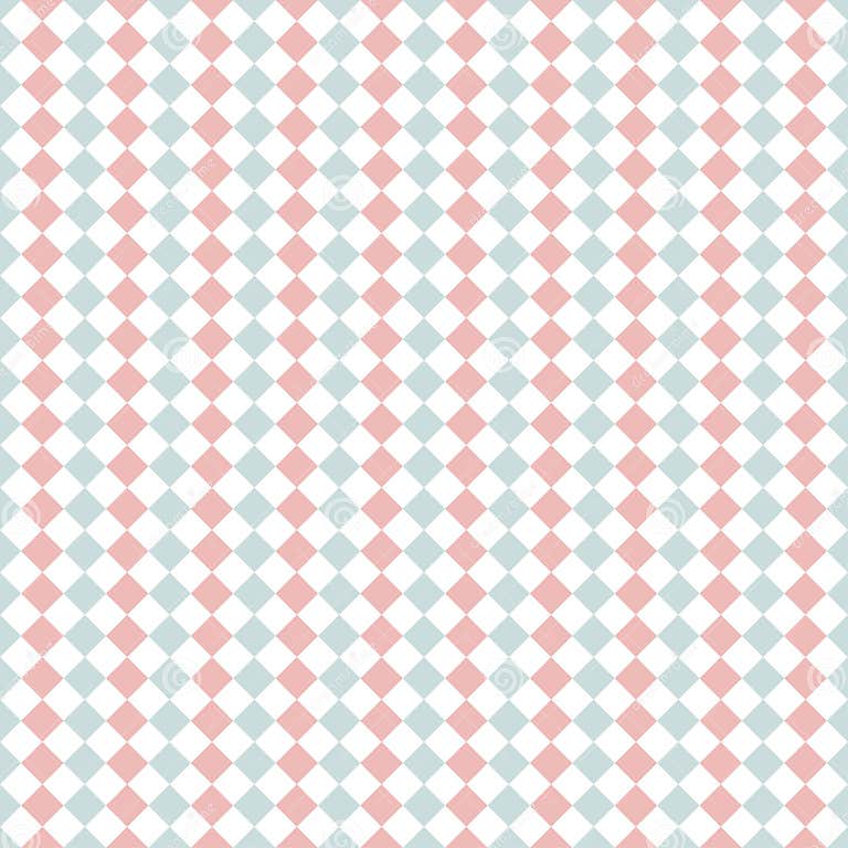 Seamless Geometric Pattern with Colorful Rombs Stock Illustration ...