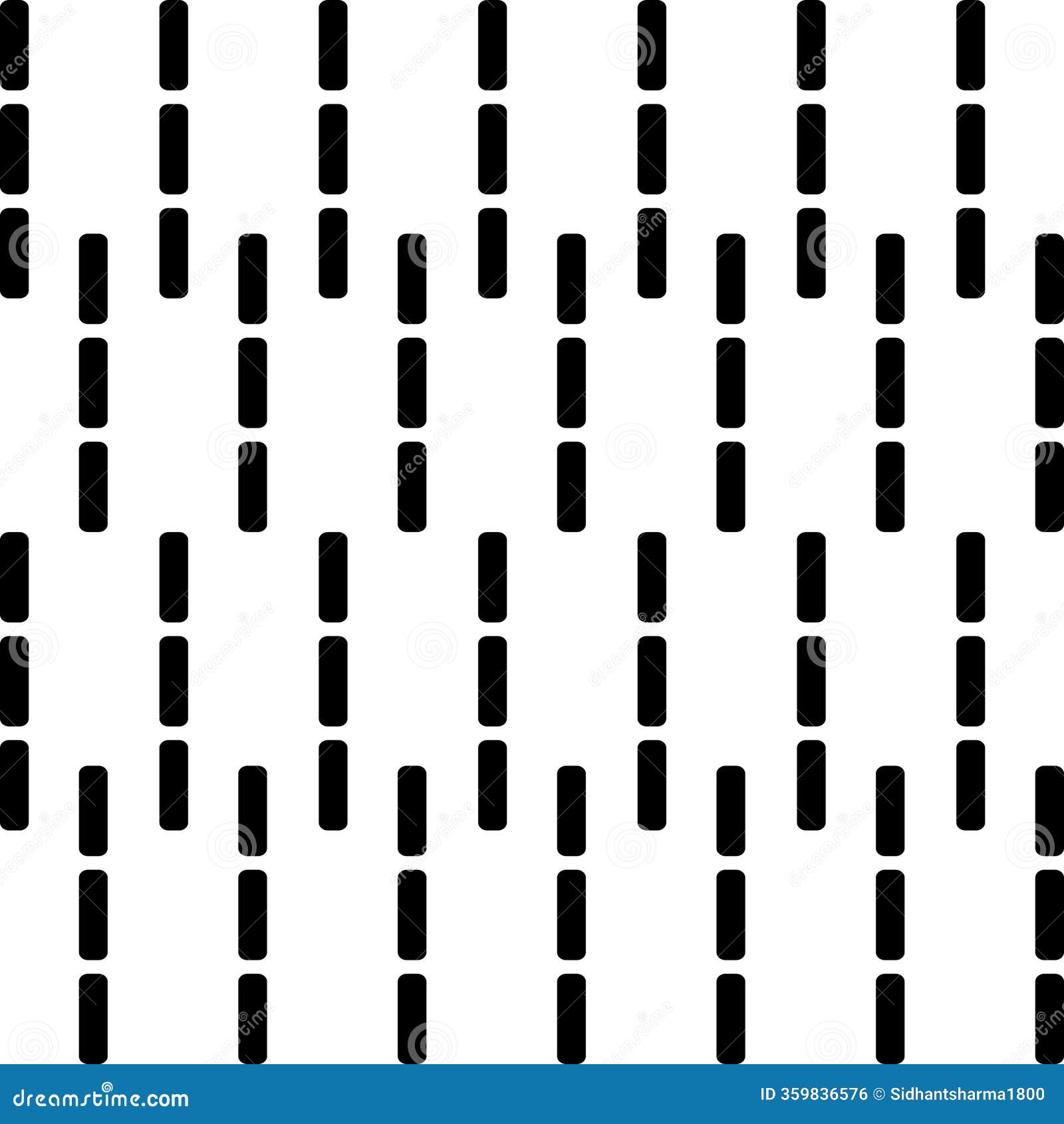 Seamless Geometric Pattern Curvy Corner Rectangle Repeated Design on ...