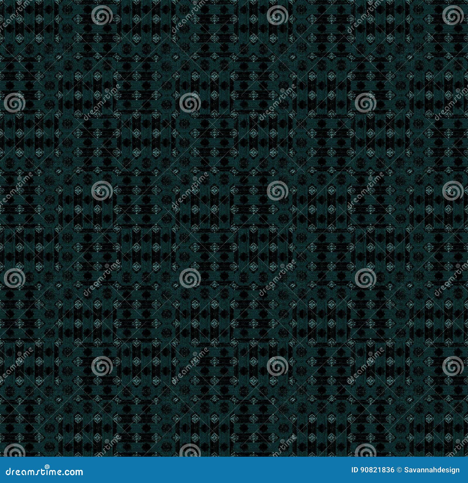 Seamless Geometric Pattern Dark Green and Black Stock Illustration ...