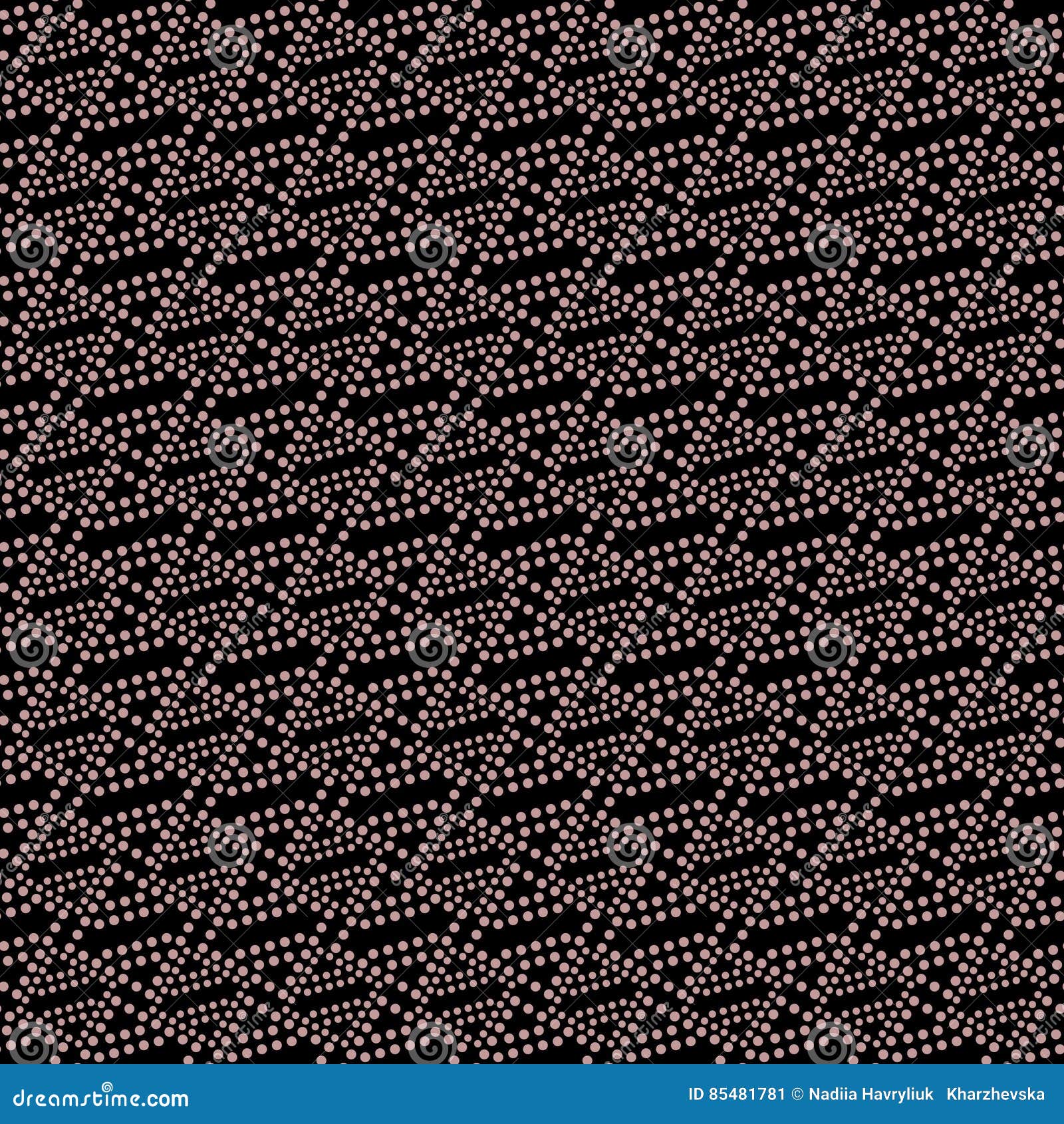 Seamless Geometric Pattern with Dots in Diamond Pattern. Stock Vector ...