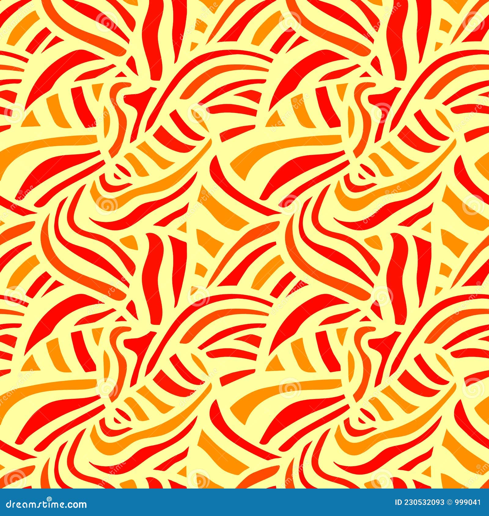 Seamless Geometric Pattern, Eps10 Vector Illustration. Hand Drawing ...