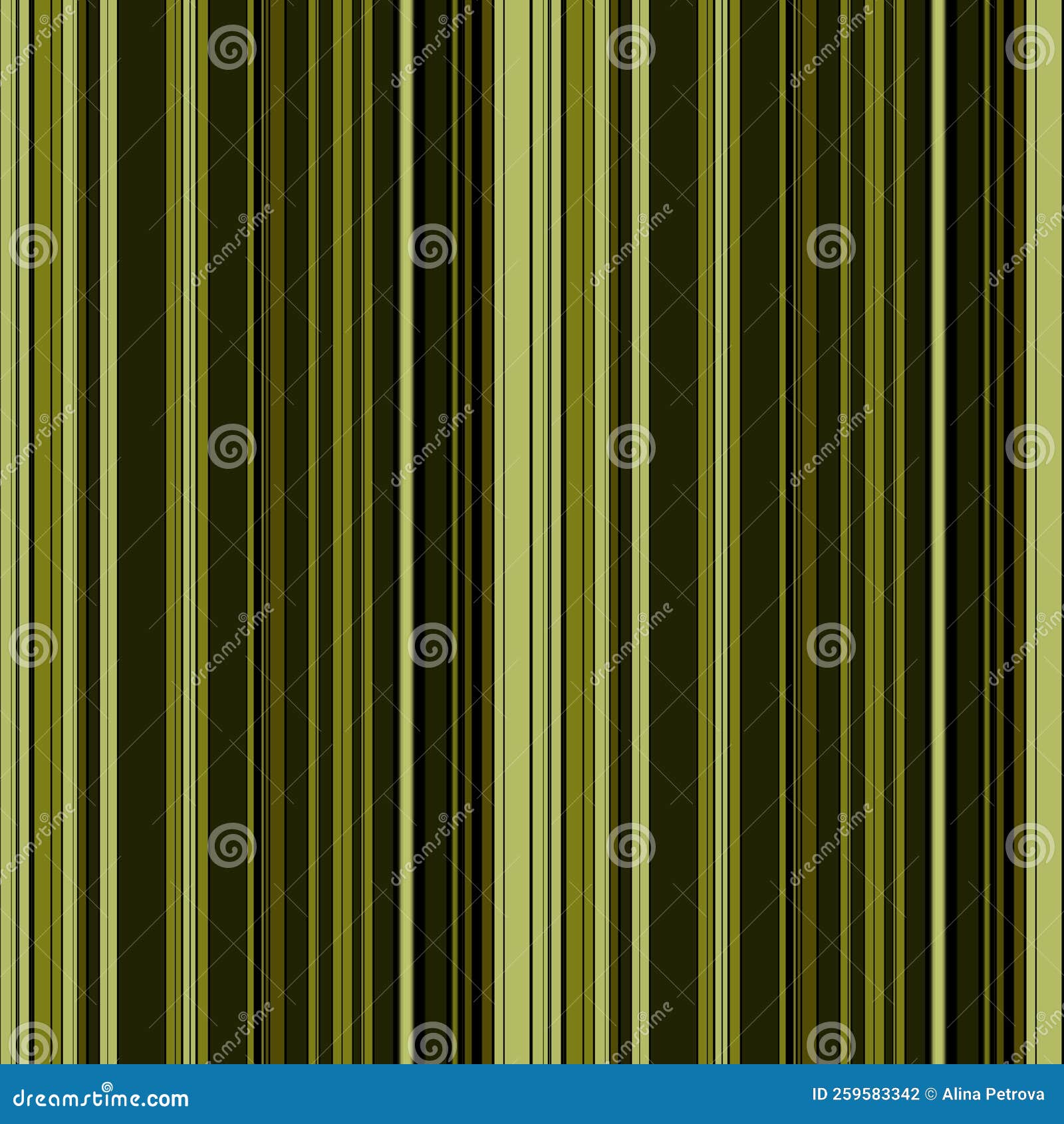 Olive Green Vertical Stripes. Seamless Geometric Pattern. Stock ...