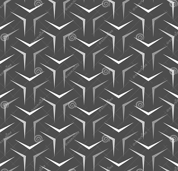Seamless Geometric Pattern. Grayscale Background Stock Vector ...