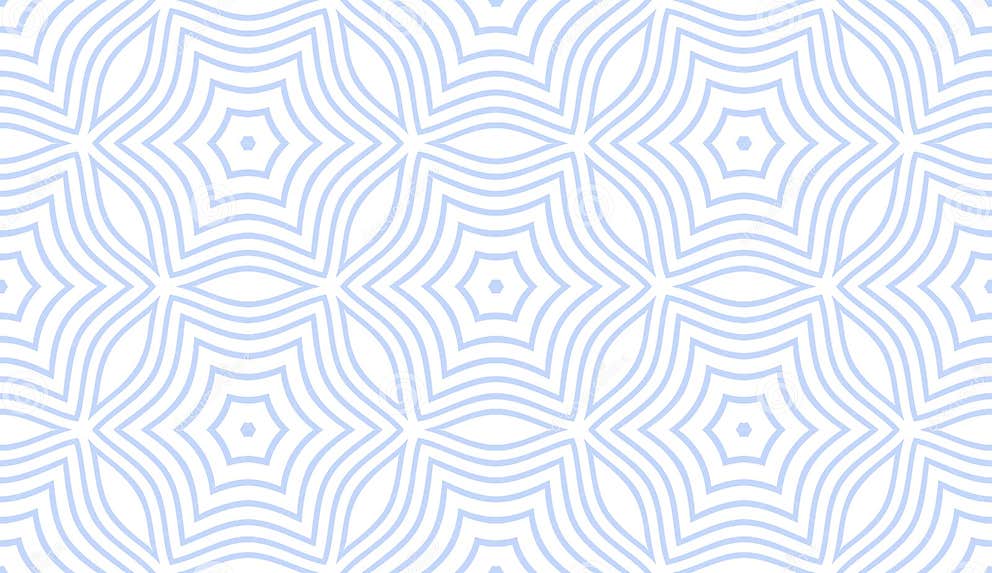 Seamless Geometric Pattern. Light Blue Texture Stock Illustration ...