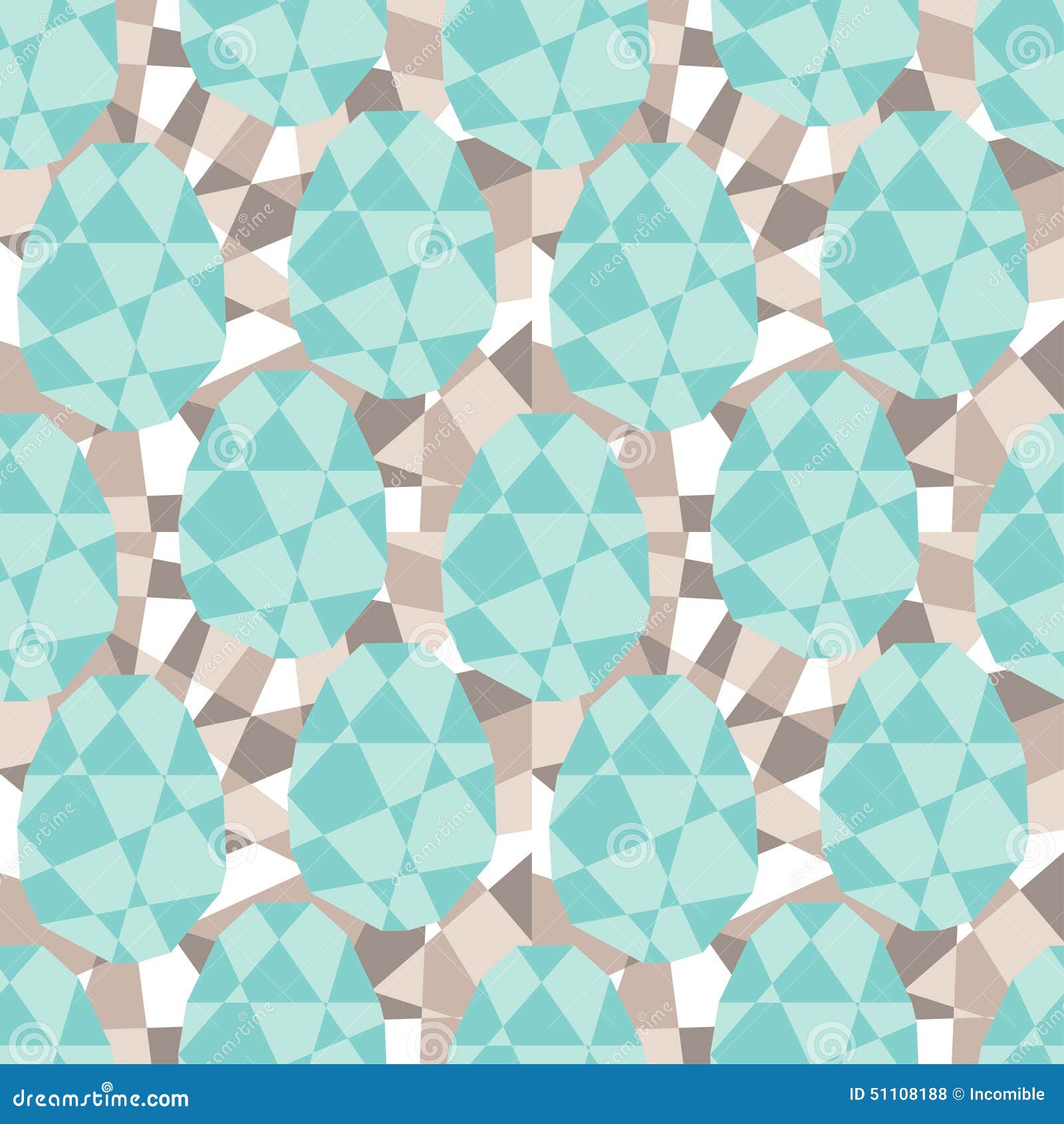 Seamless Geometric Pattern with Origami Elements Stock Vector ...