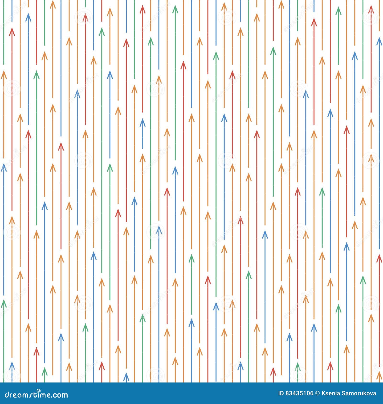 Pastel Arrows Overlapping, Panoramic Layout, Abstract Background. Stock ...