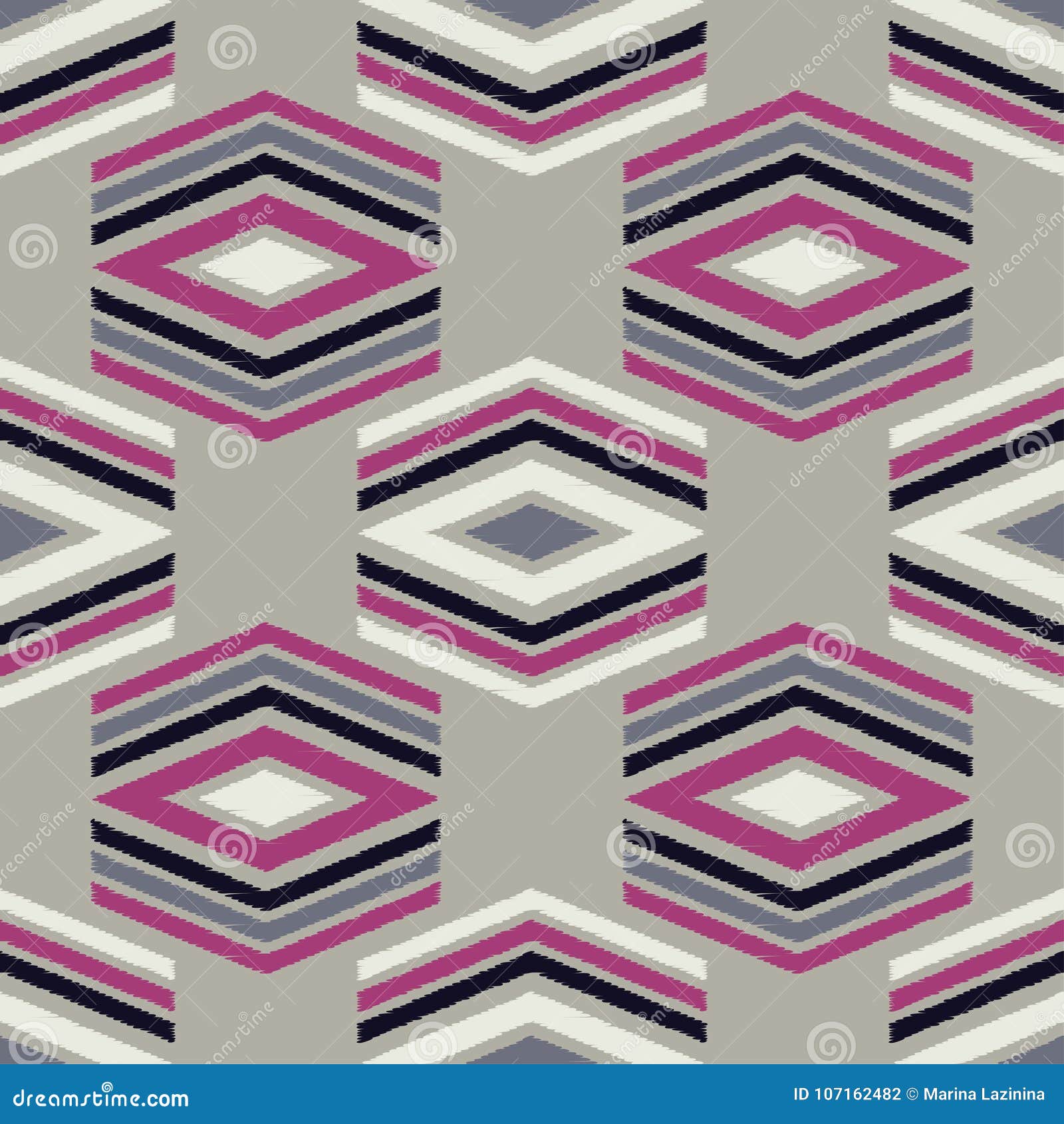 Seamless Geometric Pattern. Pattern of Quadrilaterals Stock ...