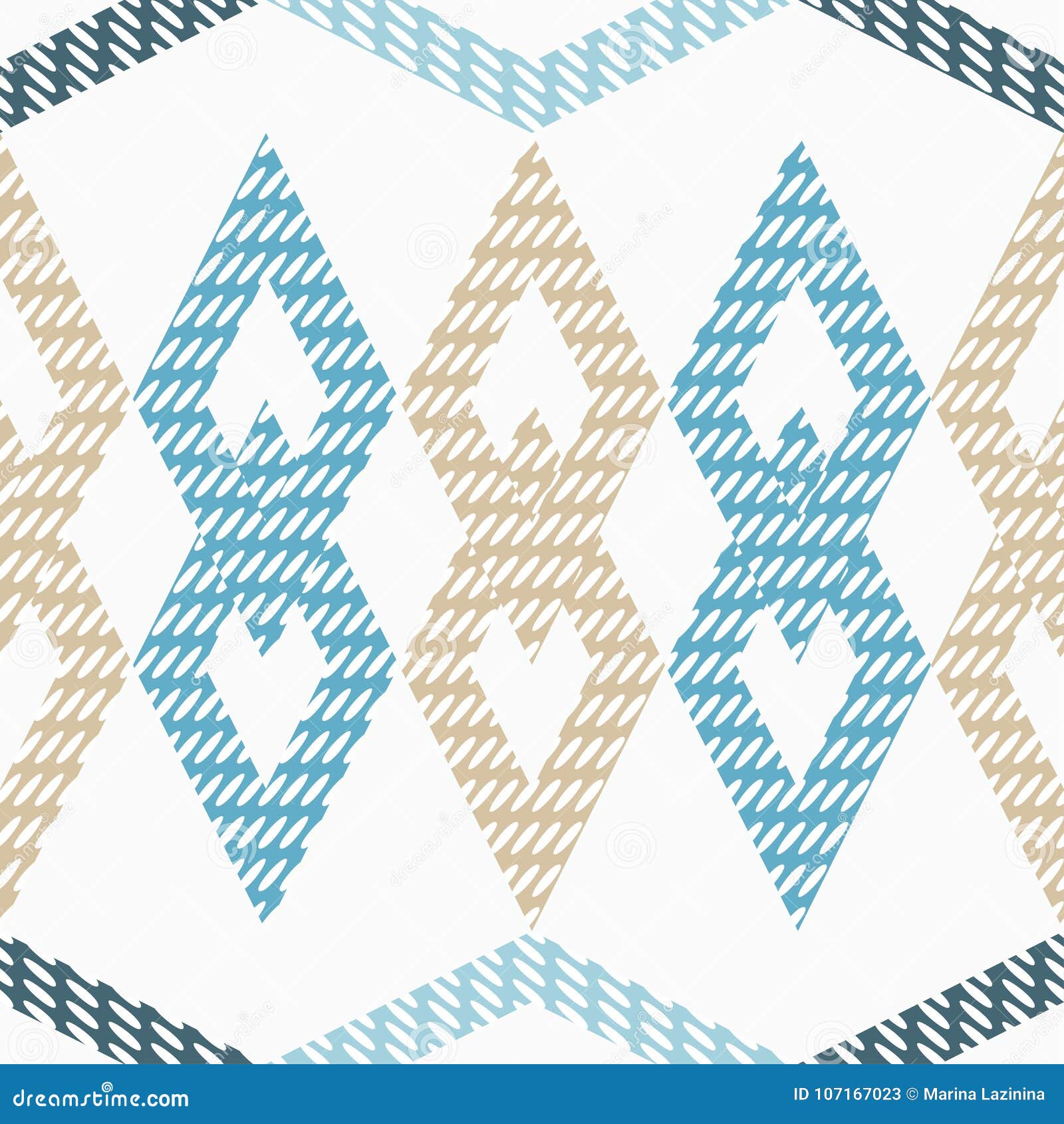 Seamless Geometric Pattern. Pattern of Quadrilaterals Stock ...