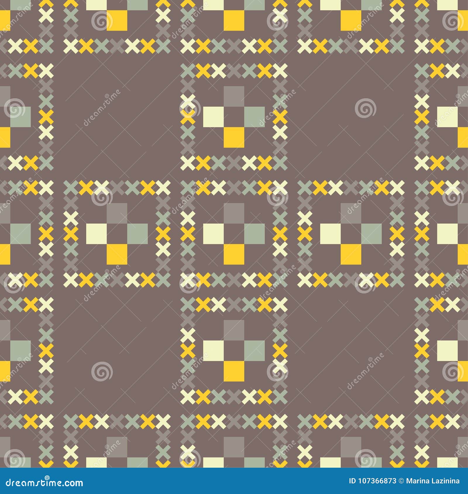 Seamless Geometric Pattern. Pattern of Quadrilaterals Stock ...