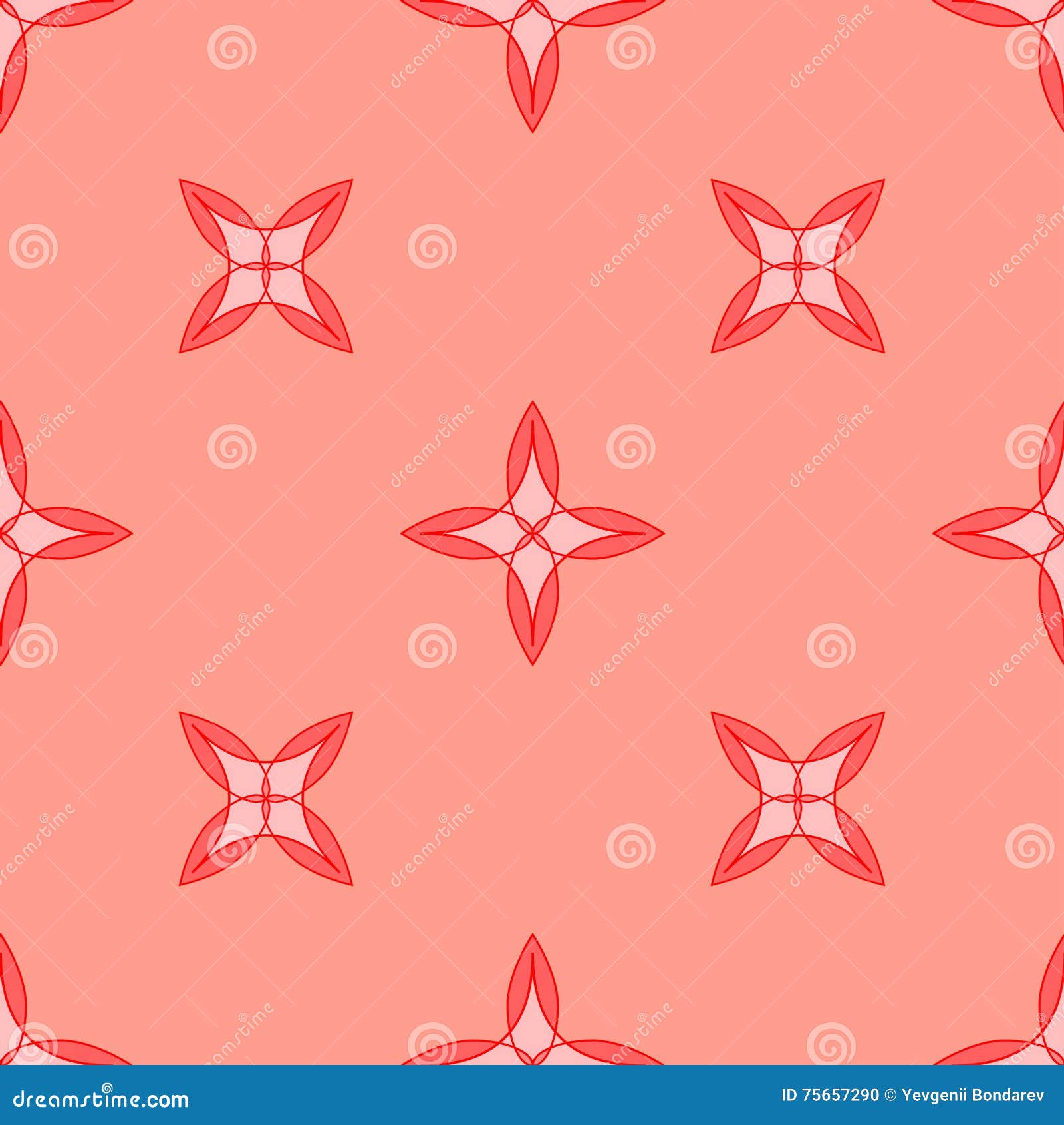 Seamless Geometric Pattern. Pink Stock Vector - Illustration of color ...