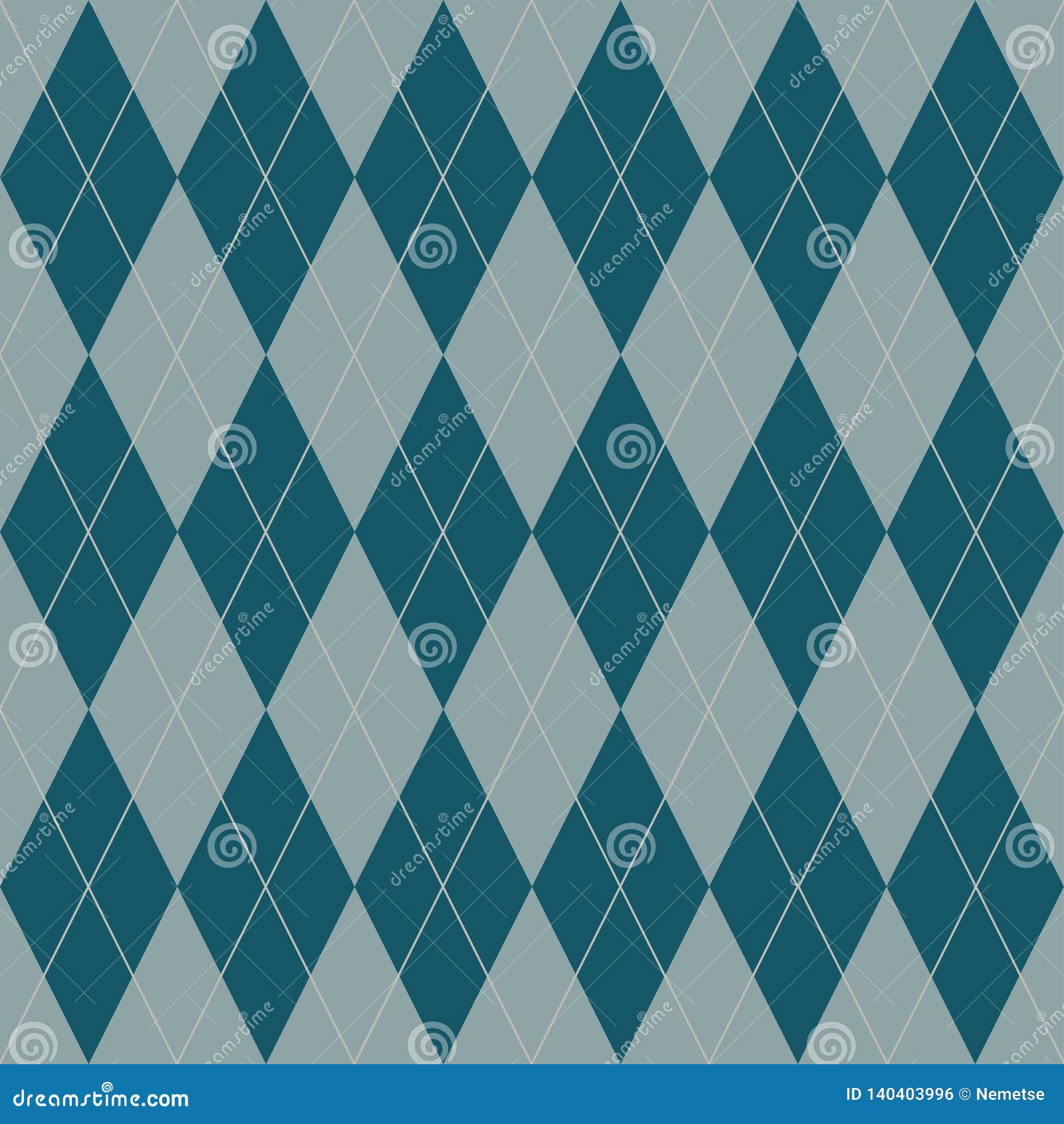 Seamless Geometric Pattern Plaid Cell Diagonal Stock Vector ...