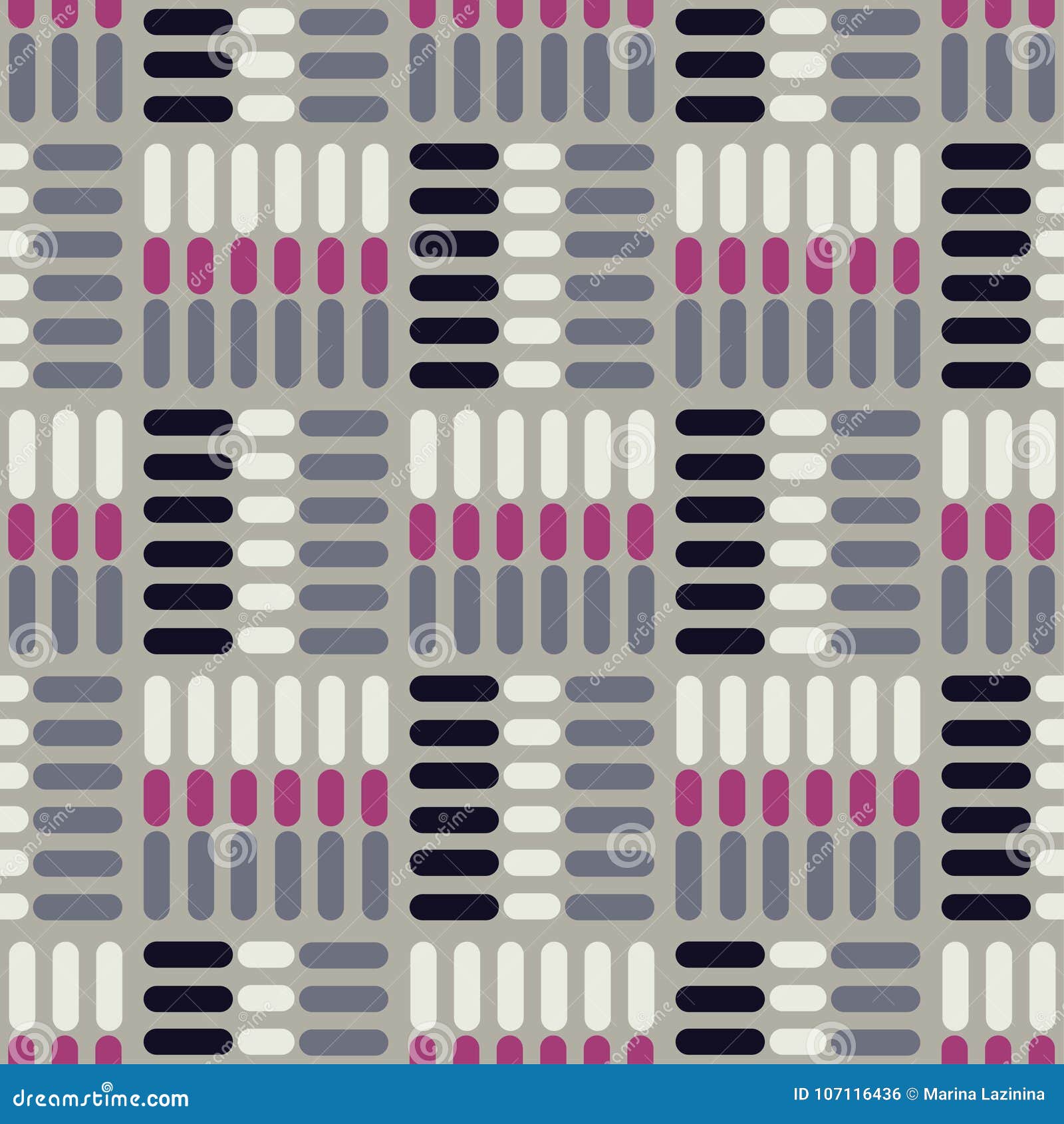 Seamless Geometric Pattern. Pattern of Quadrilaterals Stock ...