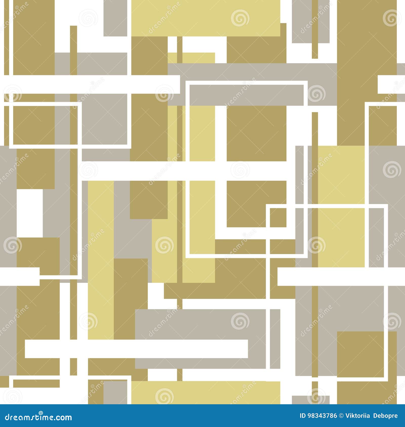 Seamless geometric pattern stock vector. Illustration of repeat - 98343786