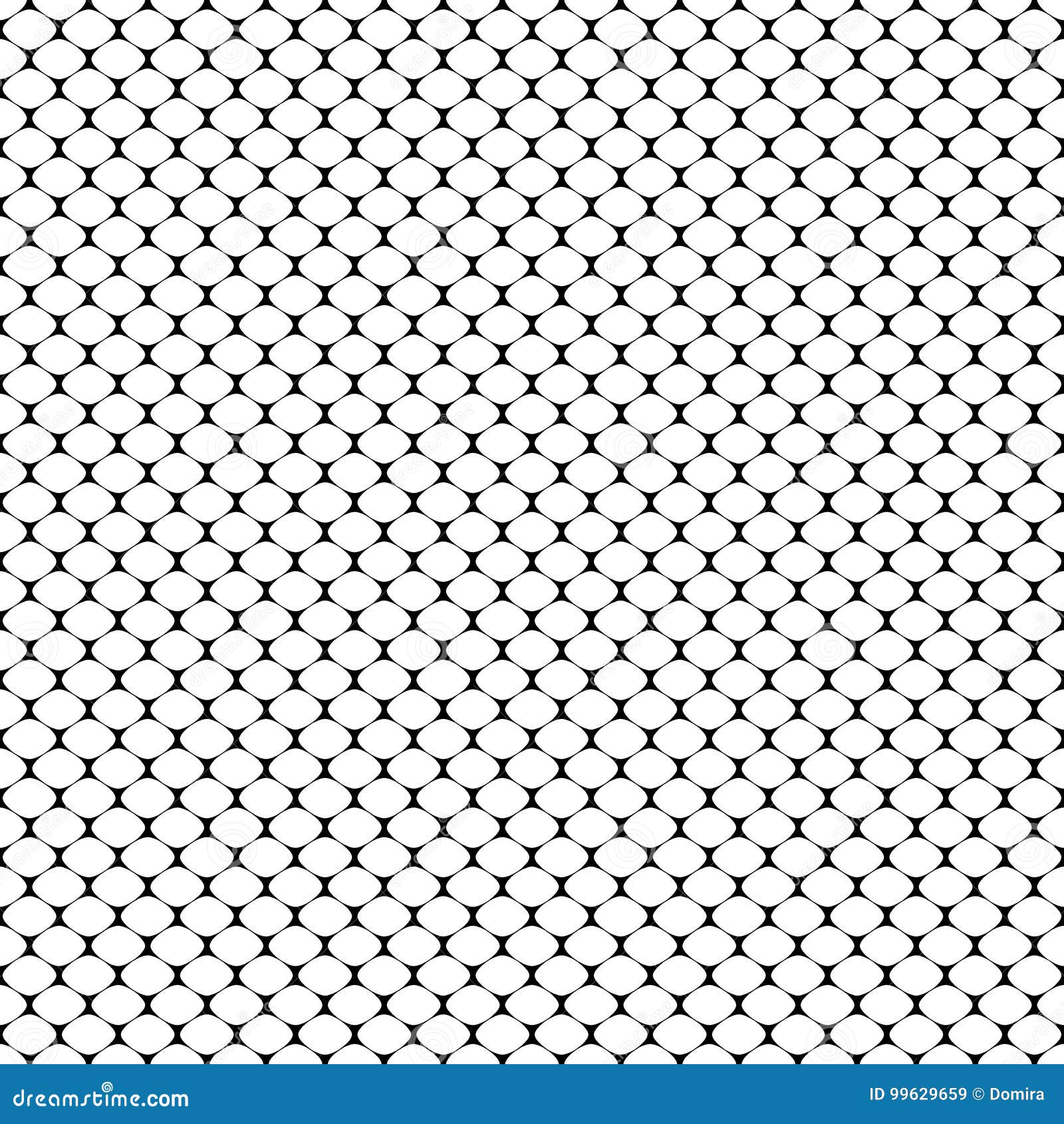 Seamless Geometric Pattern with Scaly Oval. Vector Illustration Stock ...