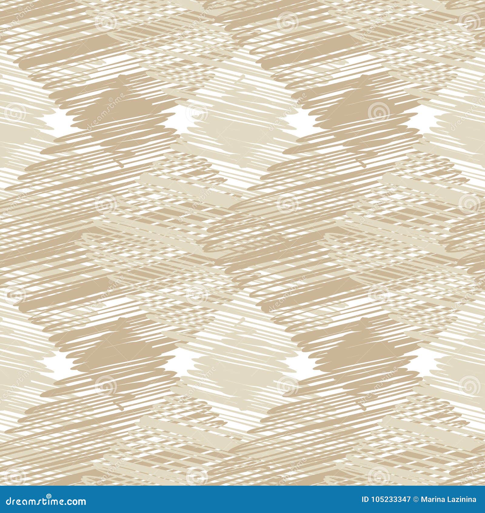 Seamless Geometric Pattern. Scribble Texture Stock Illustration ...