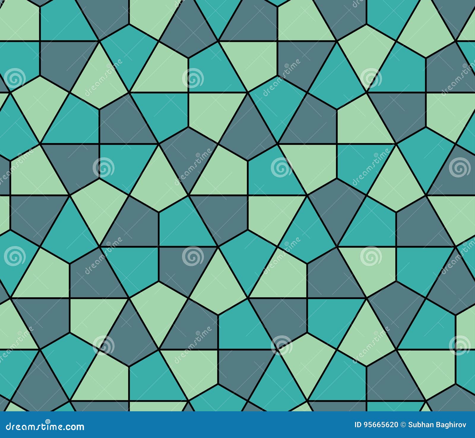 Seamless Geometric Pattern Simple Flat Vector Illustration. Stock ...