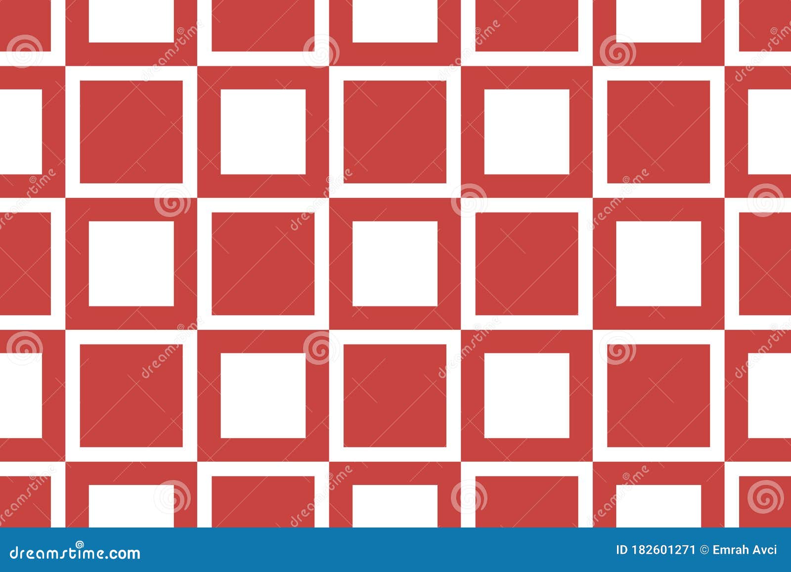 Seamless Geometric Pattern, Texture or Background Vector in Red, White ...