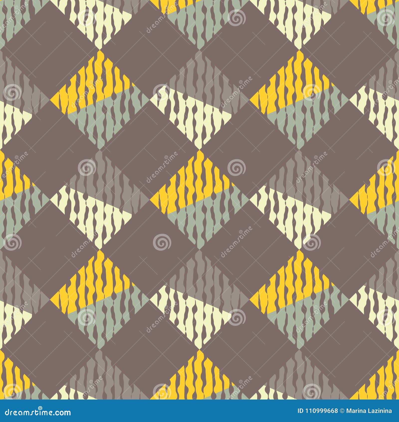 Seamless Geometric Pattern. Texture of Multi-colored Squares. Scribble ...