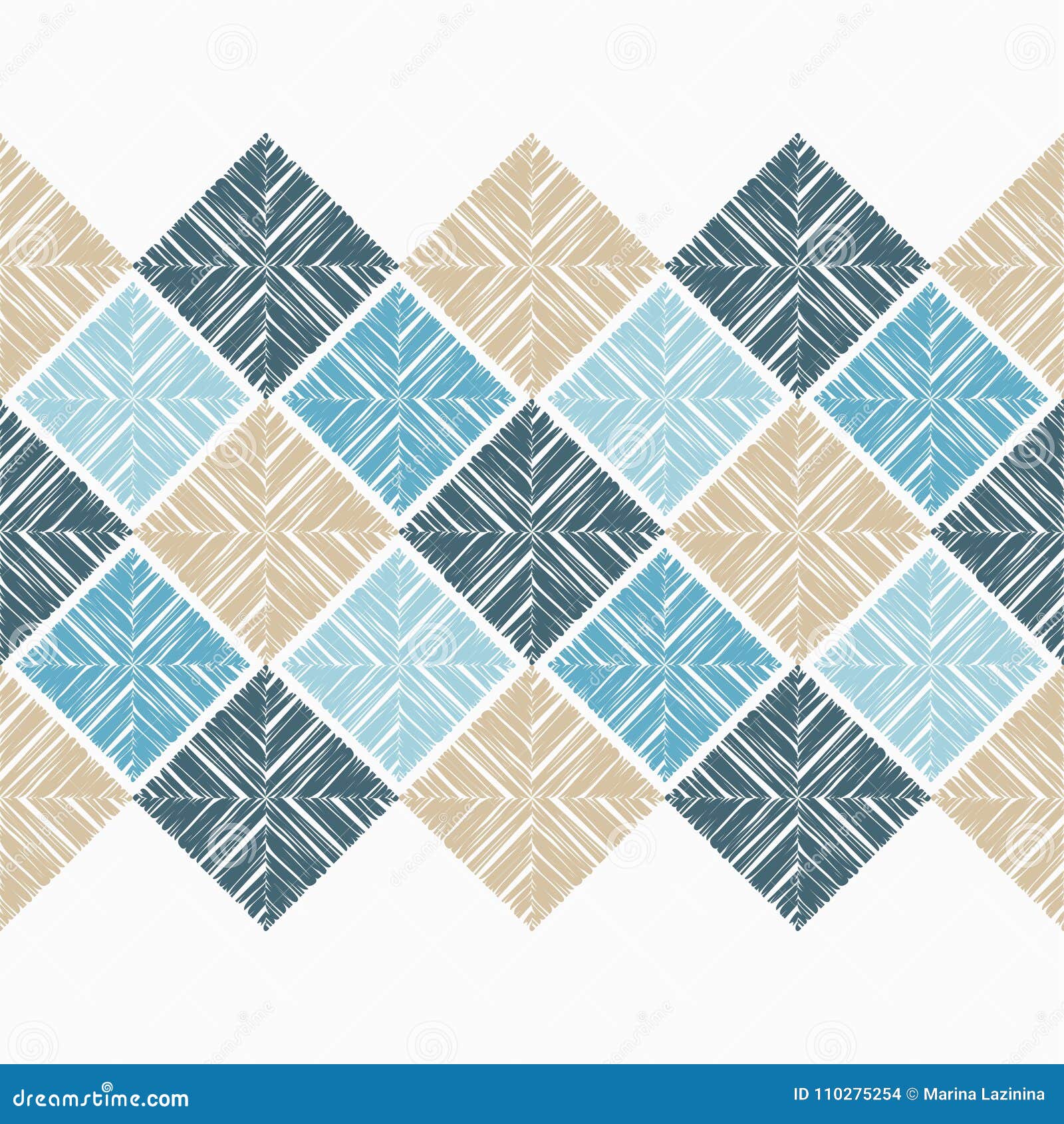 Seamless Geometric Pattern. the Texture of the Rectangles. Scribble ...