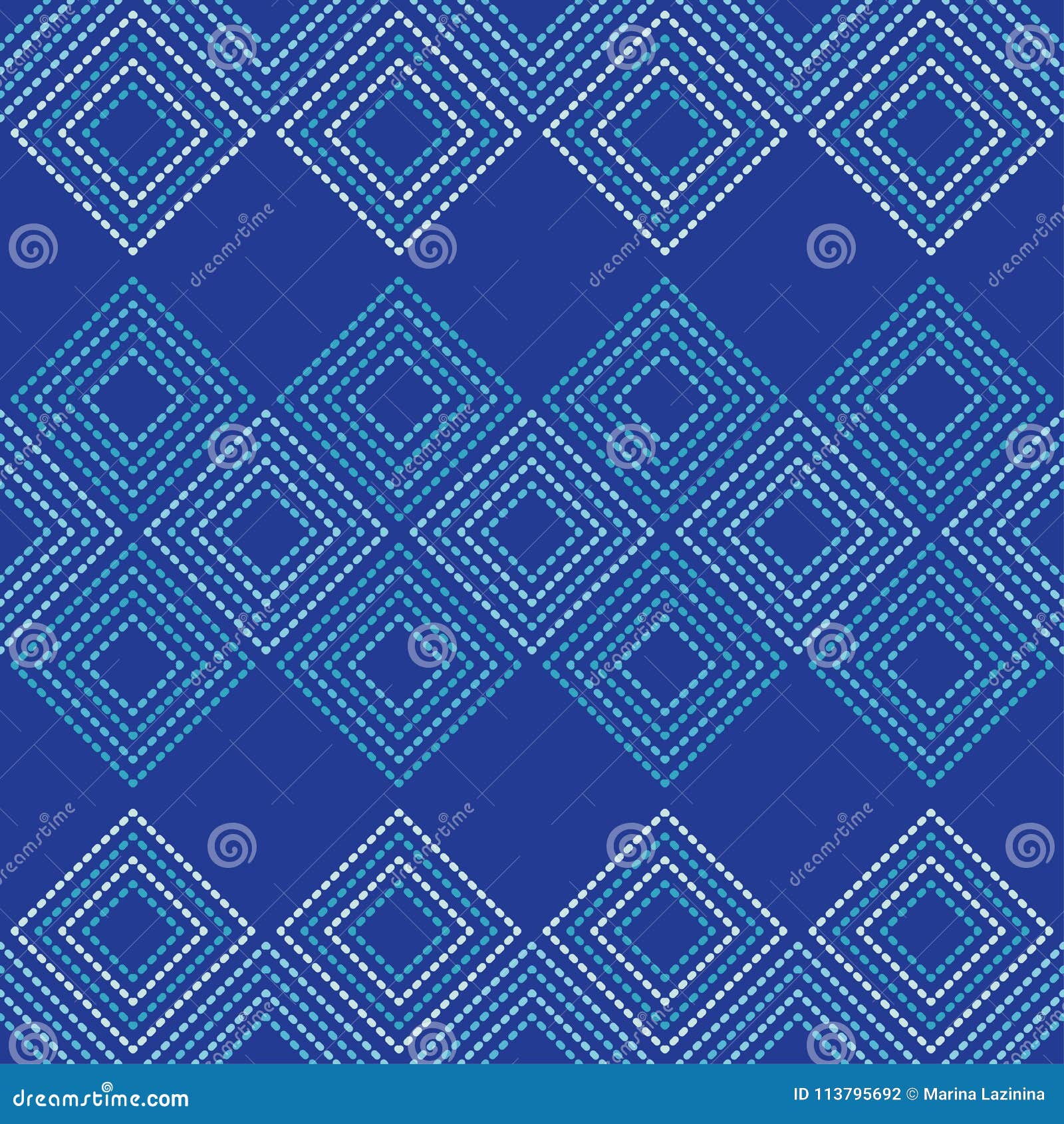 Seamless Geometric Pattern. the Texture of Rhombus. Drops Texture Stock ...