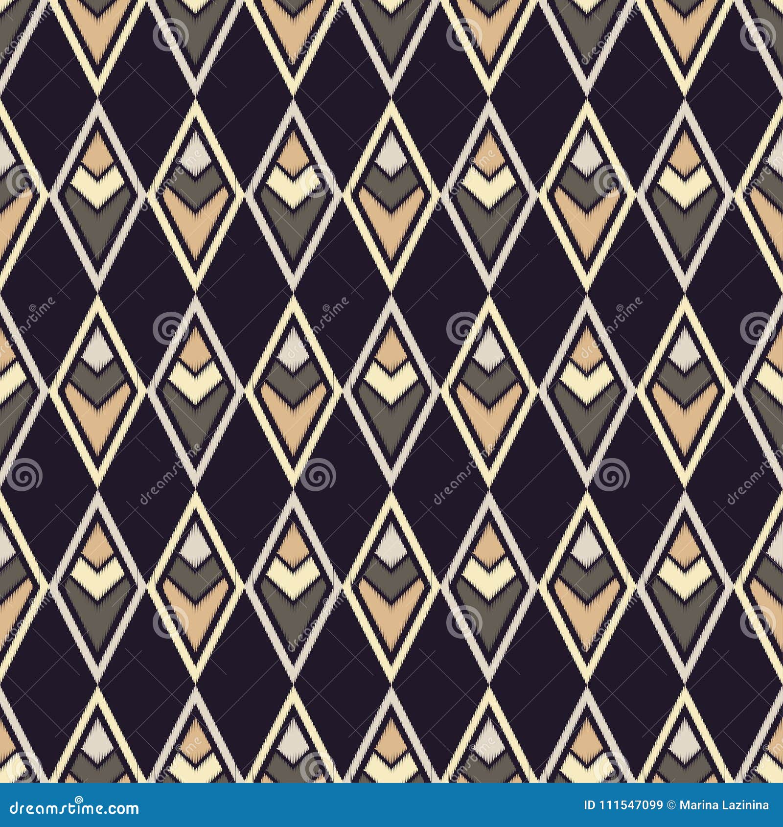 Seamless Geometric Pattern. the Texture of Rhombus. Embroidery on ...