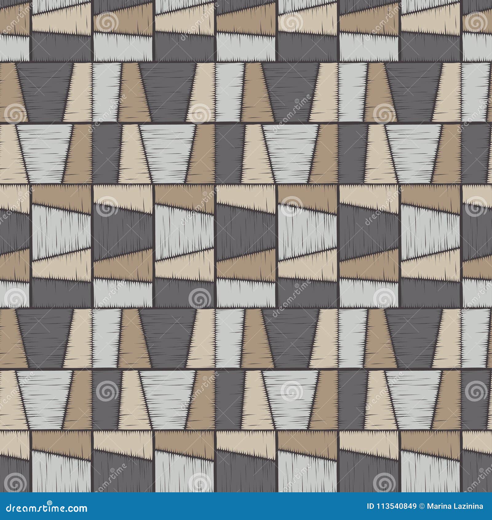 Seamless Geometric Pattern. the Texture of the Strips. Scribble Texture ...