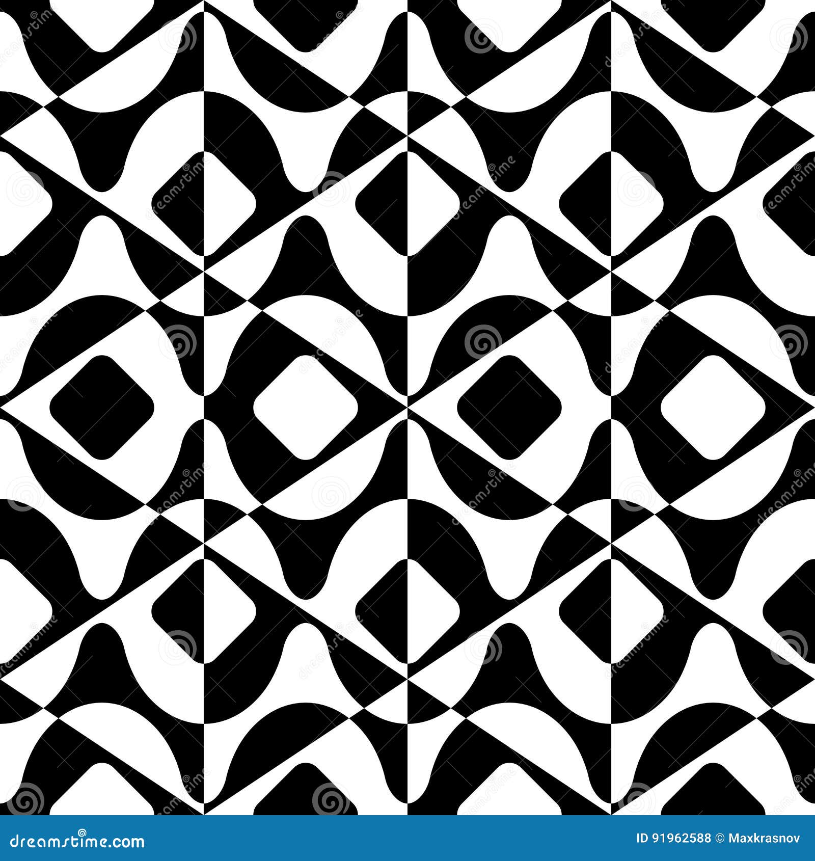 Seamless Geometric Pattern stock vector. Illustration of background ...