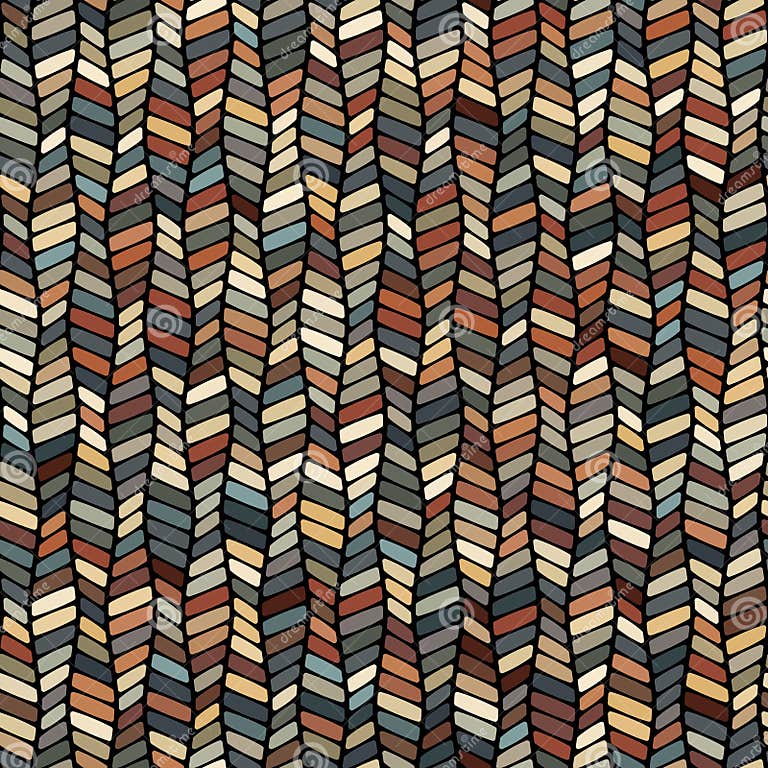 Seamless Geometric Pattern. Vertical Striped Lines with Diagonal ...