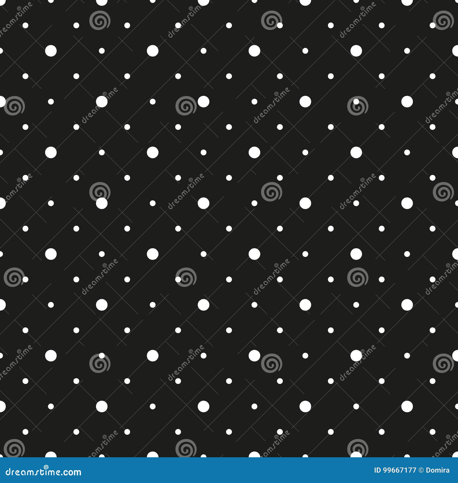 Seamless Geometric Pattern with White Dot Grid on Black Background ...
