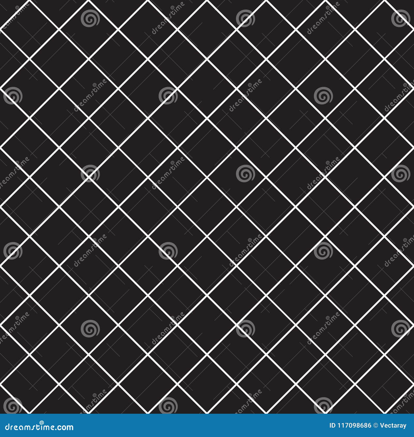 Seamless Geometric Pinstripe Diamond Shaped Check Pattern Stock ...