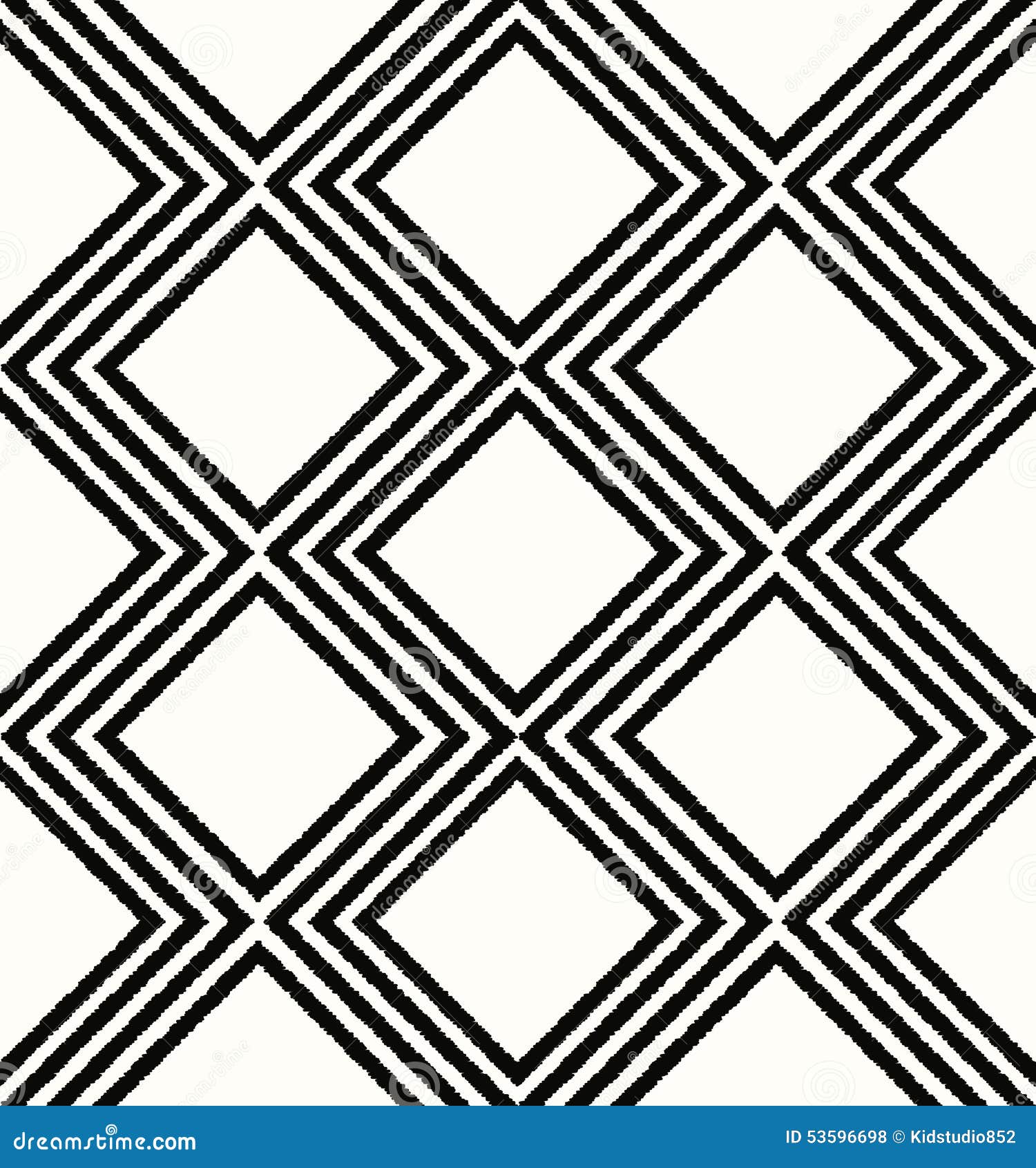 Seamless Geometric Rhombus Mesh Pattern Stock Vector - Illustration of ...