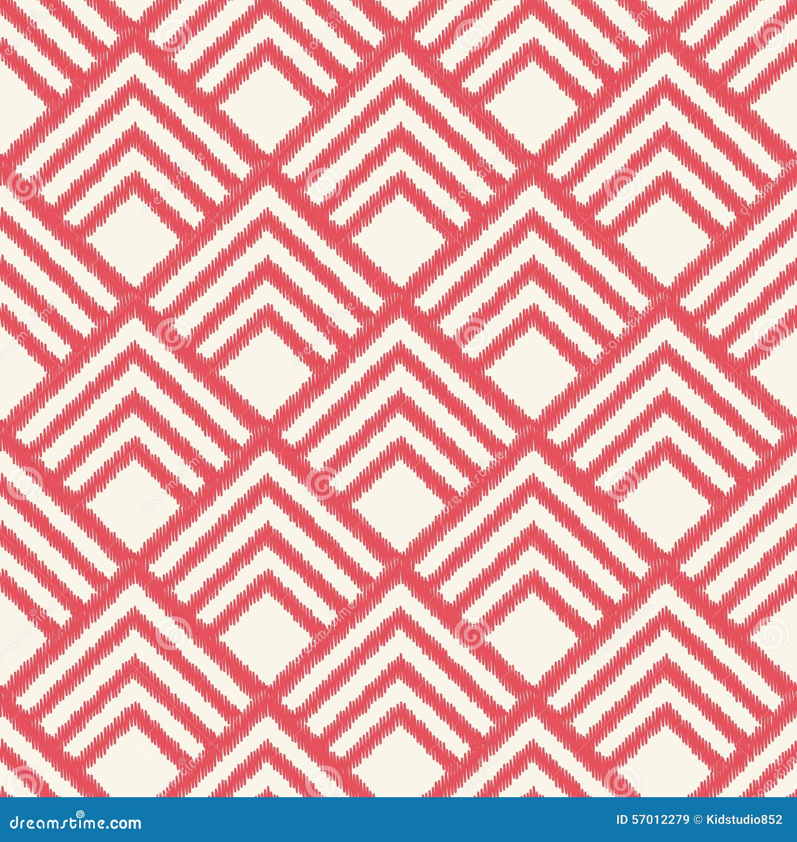 Seamless Geometric Rhombus Mesh Pattern Stock Vector - Illustration of ...