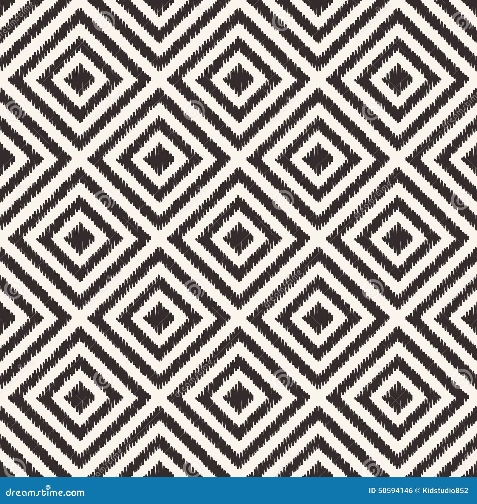 Seamless Geometric Rhombus Mesh Pattern Stock Vector - Illustration of ...